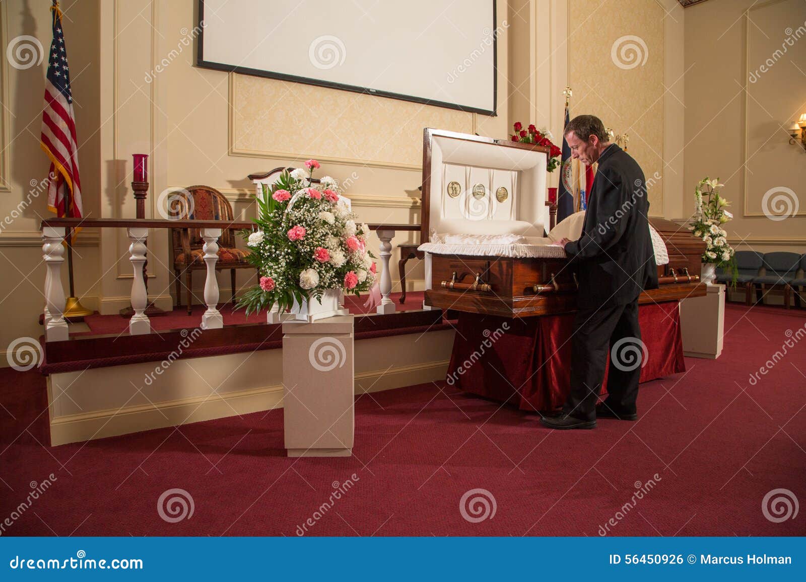 A man mourning stock photo. Image of funeral, people - 56450926