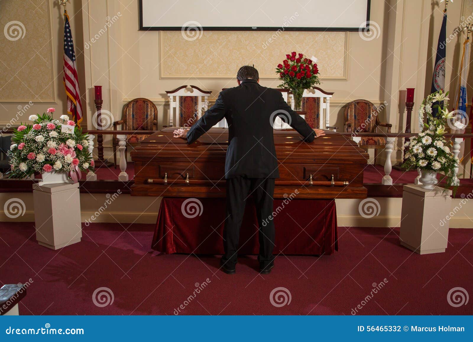 Man mourning stock photo. Image of religion, family, casket - 56465332