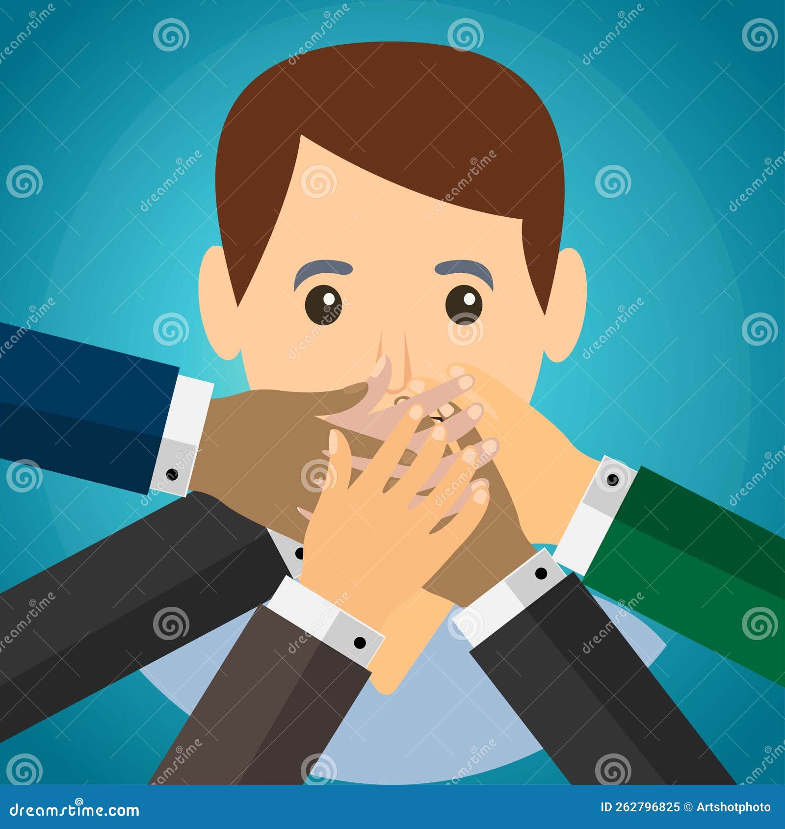 Censorship Concept. Censored Info. Censure Pixelation Effect And Blur ...