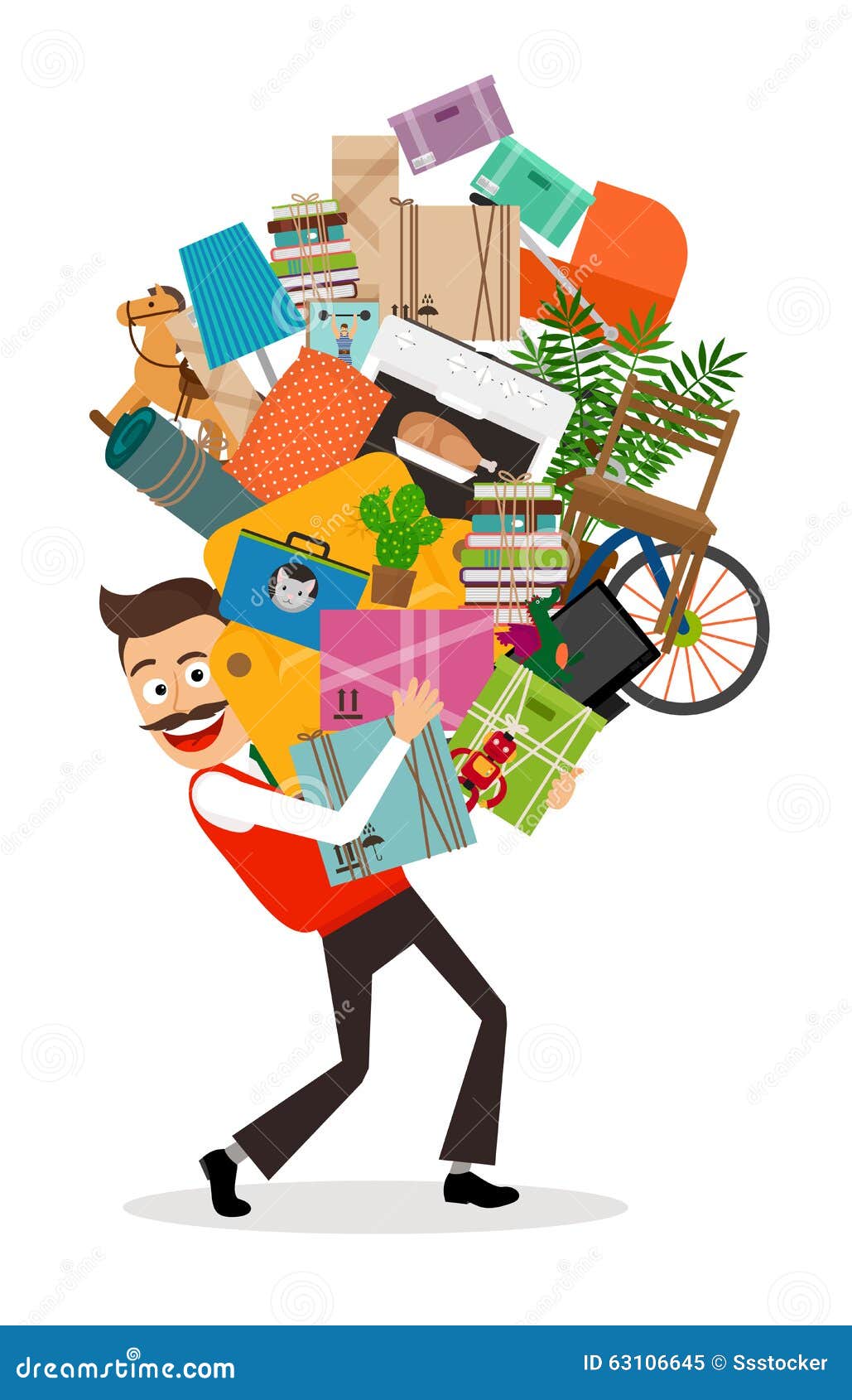 Pile Of Stuff Clip Art