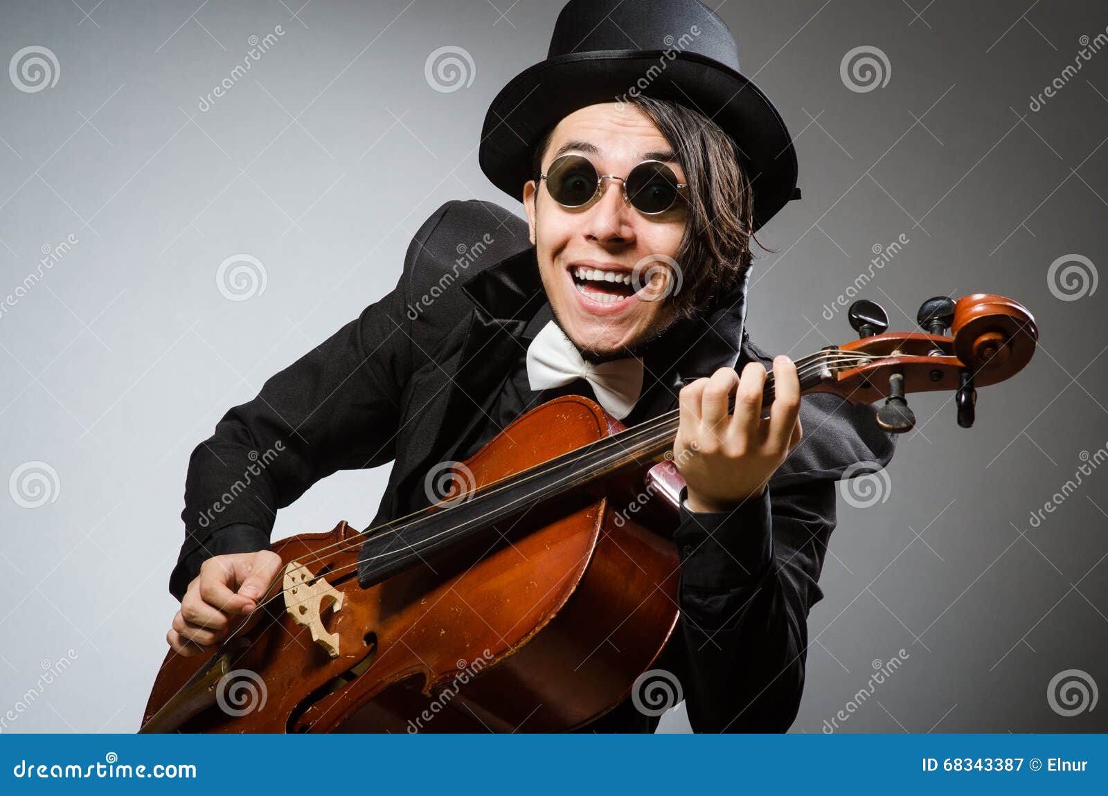 The Man in Musical Art Concept Stock Image - Image of music, classical ...
