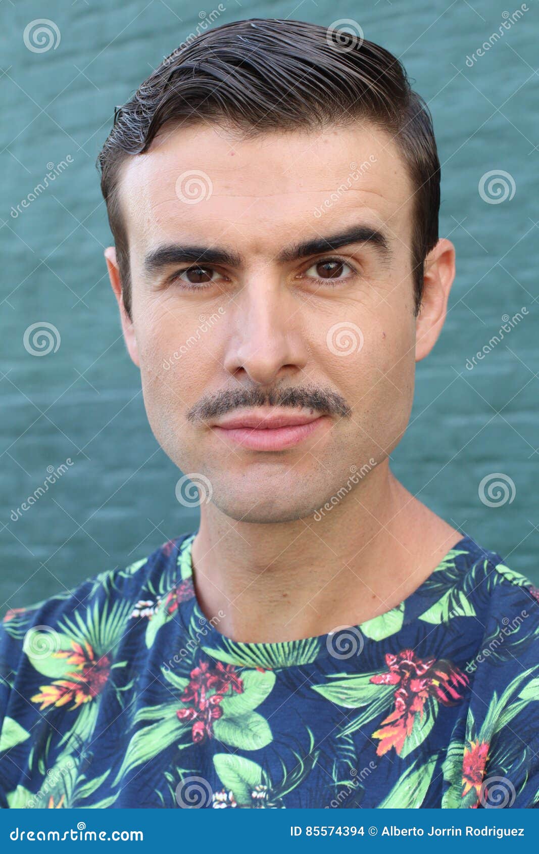 Man with a Mustache - Stock Image Stock Photo - Image of masculine ...
