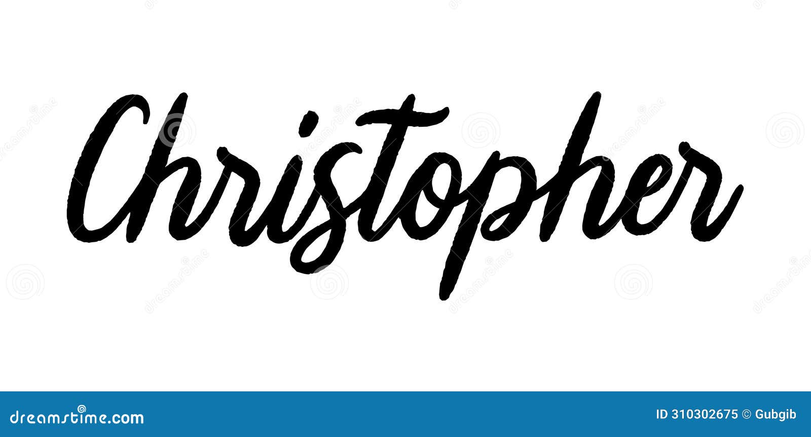 Christopher Name In Graffiti Style. Vector Illustration ...