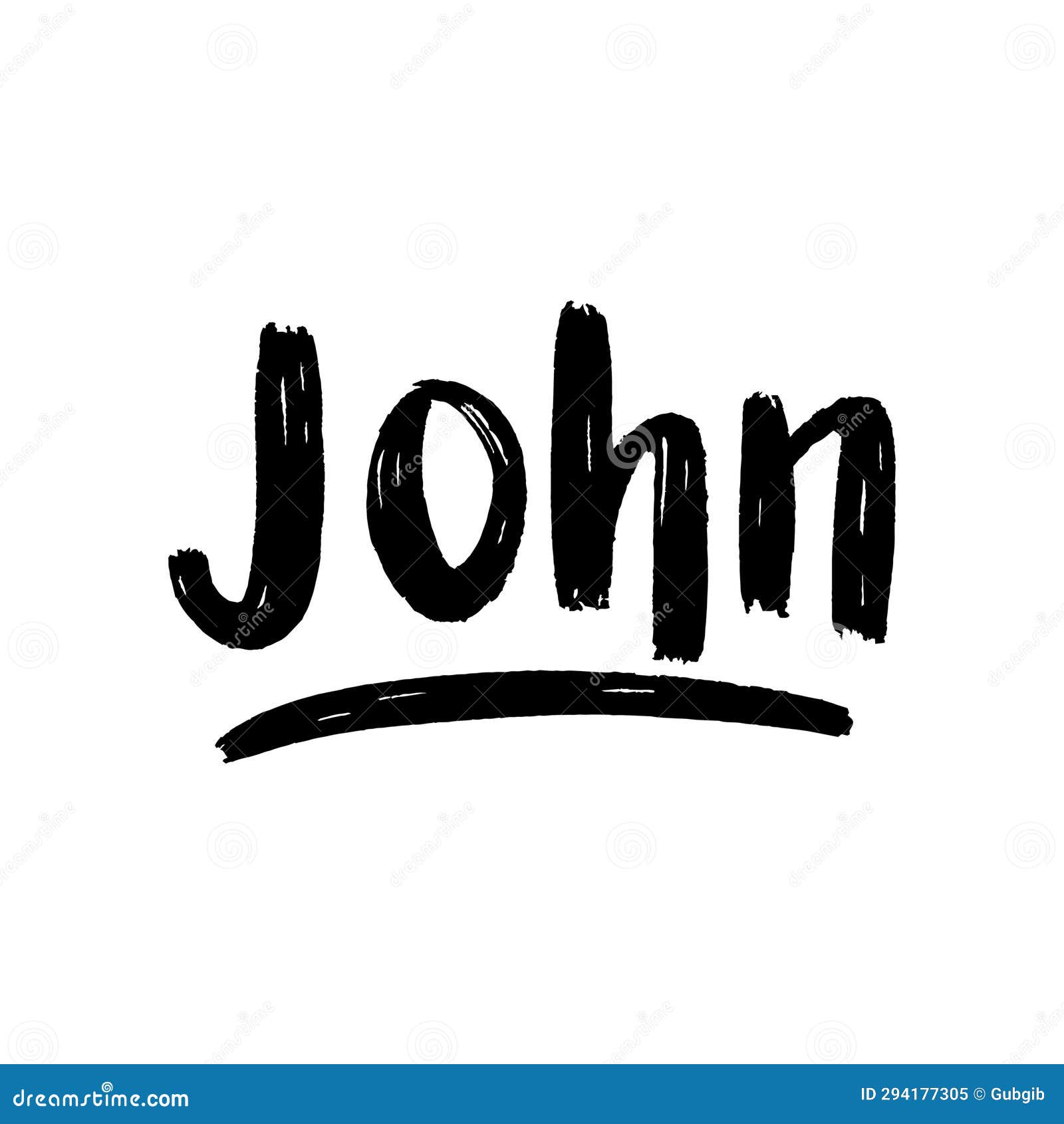 John 3 16 Hand Lettering Bible Verse Vector Illustration ...