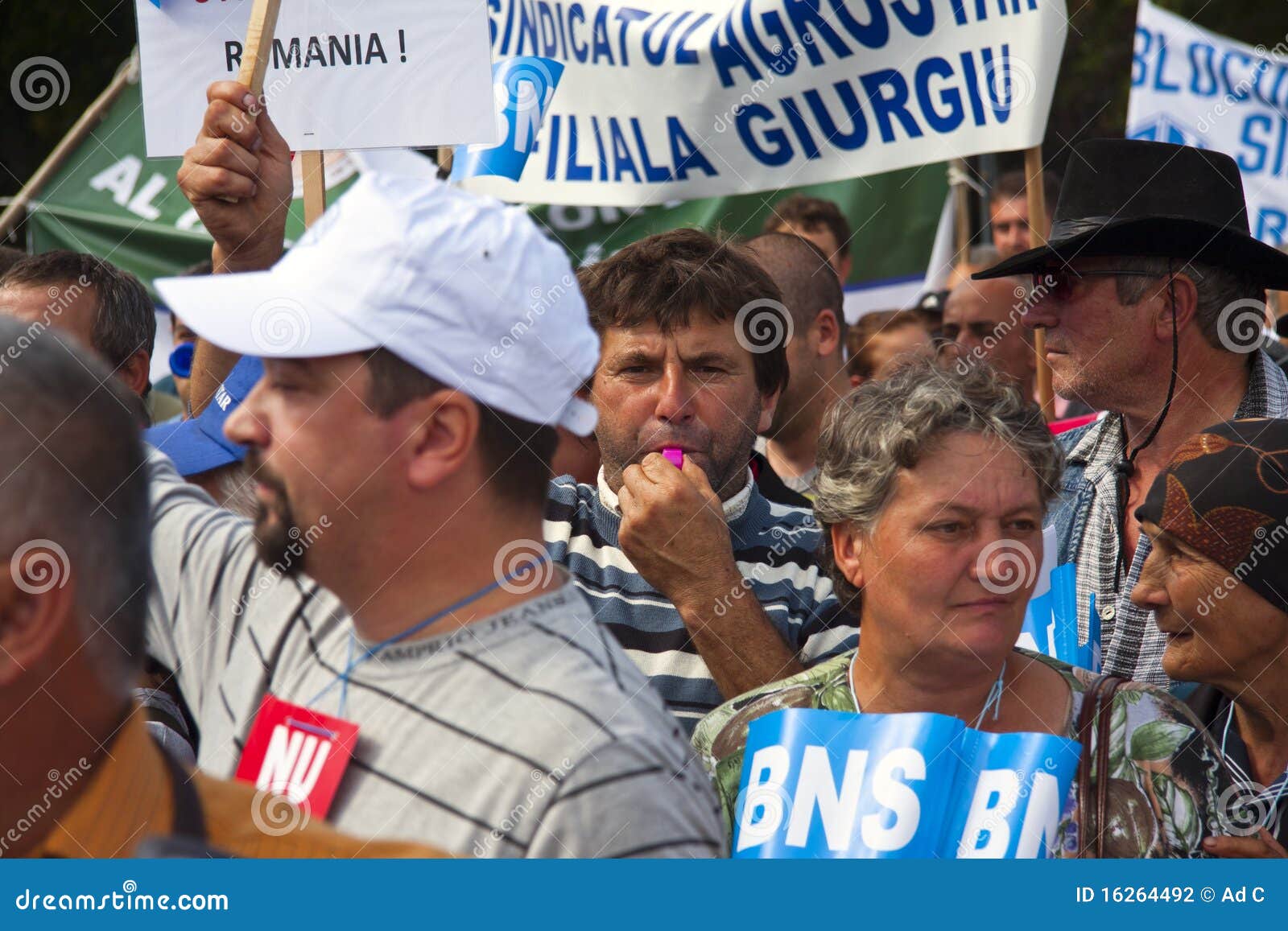 Man at the National Unit Wage Protest Editorial Photography - Image of ...