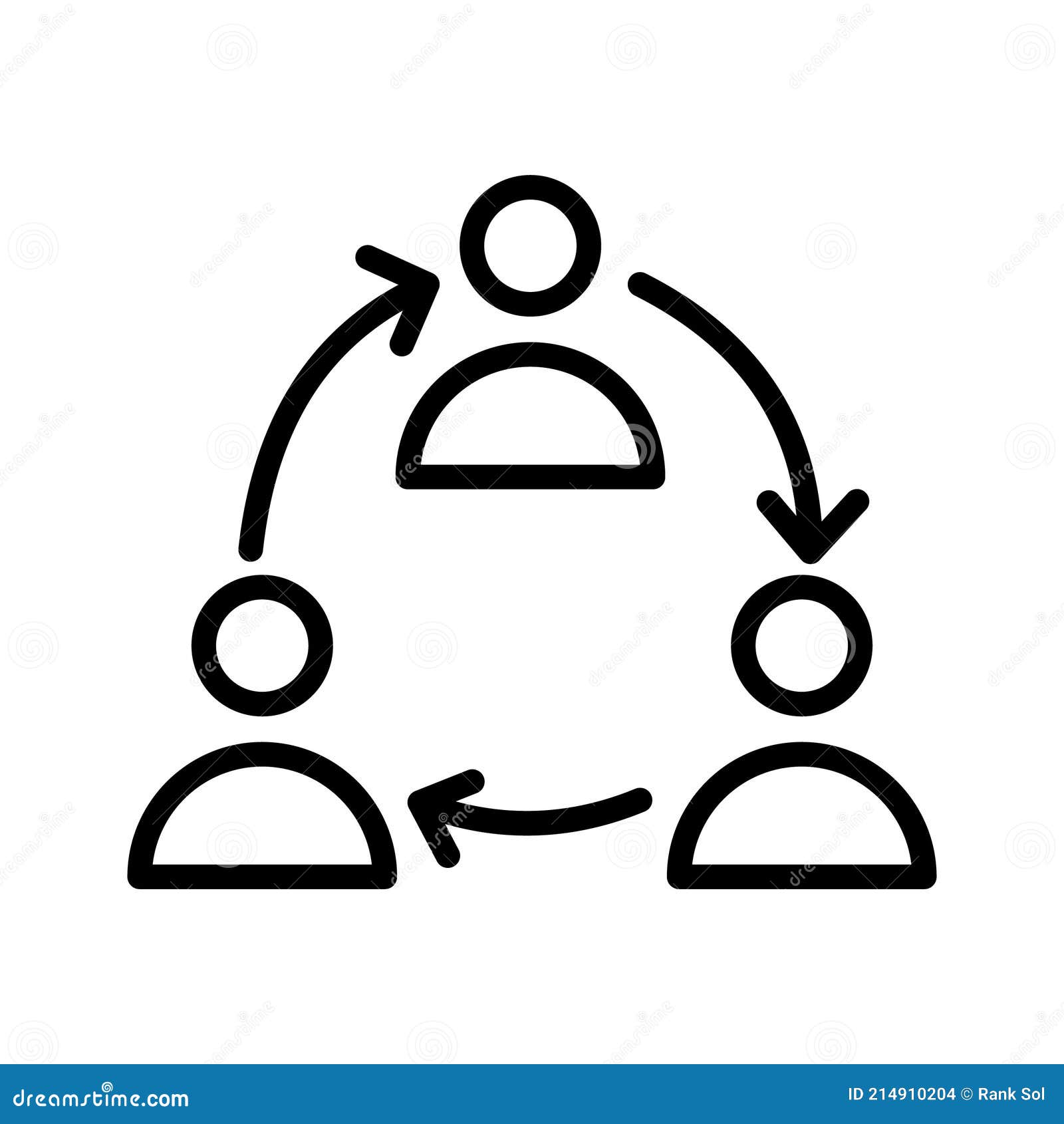 Man Network Vector Icon Which Can Easily Modify or Edit Stock Vector ...