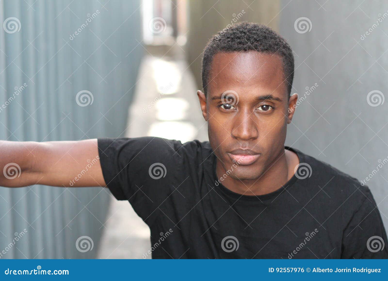 Man with Neutral Expression Closeup Stock Photo - Image of close ...