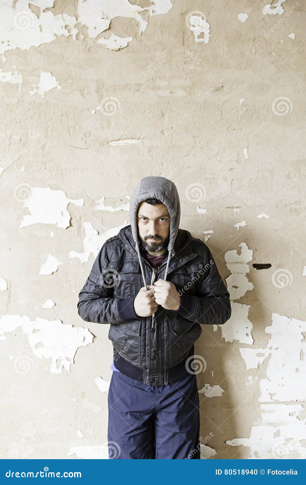 Man occupies poor stock photo. Image of depressed, hooligan - 80518940