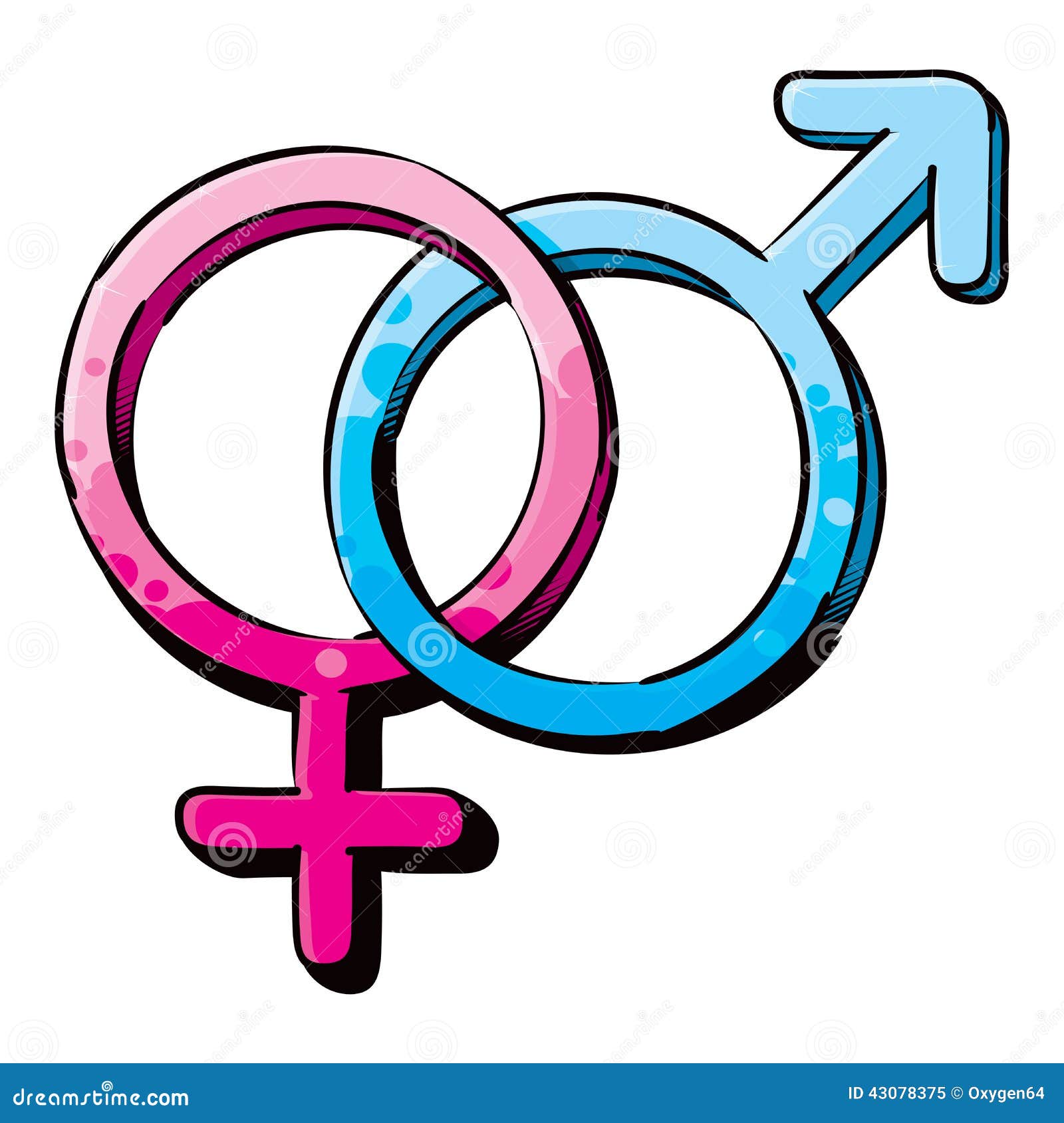 Man och kvinna vektor illustrationer. Illustration av kvinnlig - 43078375