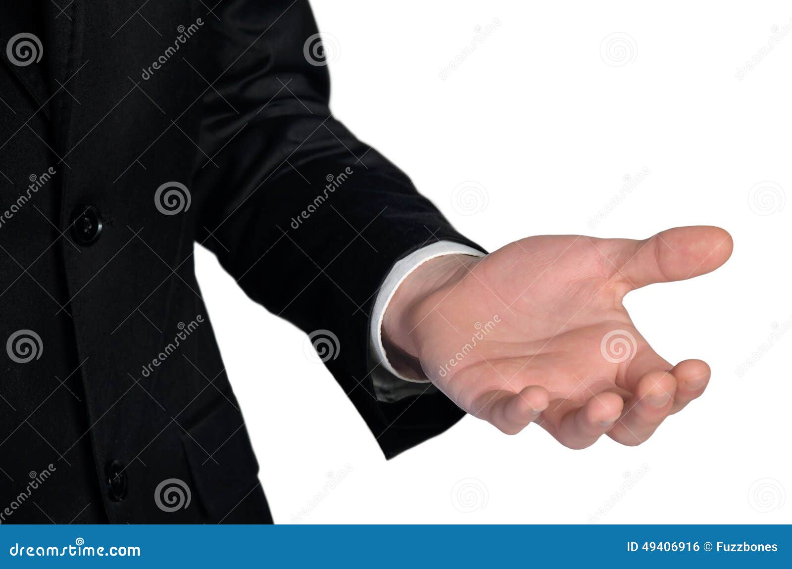 Man offer hand stock photo. Image of businessman, care - 49406916