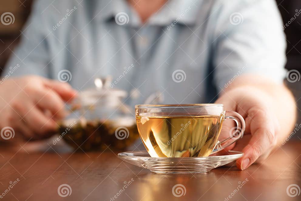 Man offer tea cup stock photo. Image of culture, beauty - 88939900