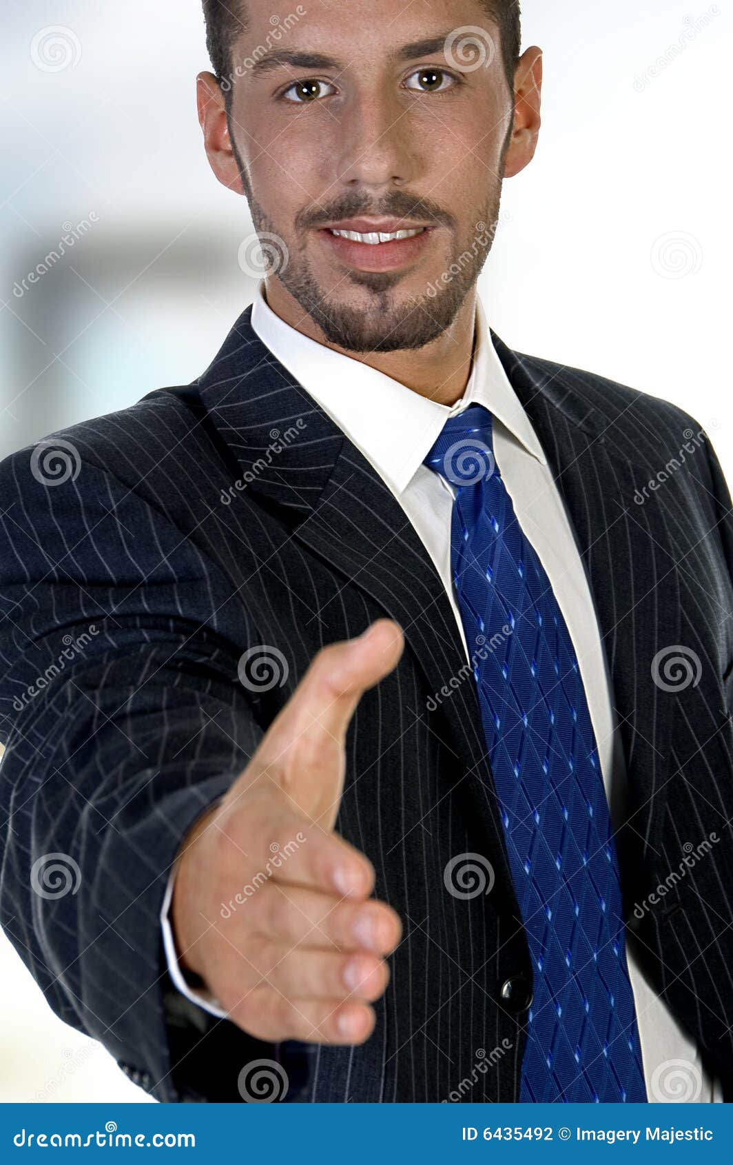 Man offering hand shake stock photo. Image of entrepreneur - 6435492