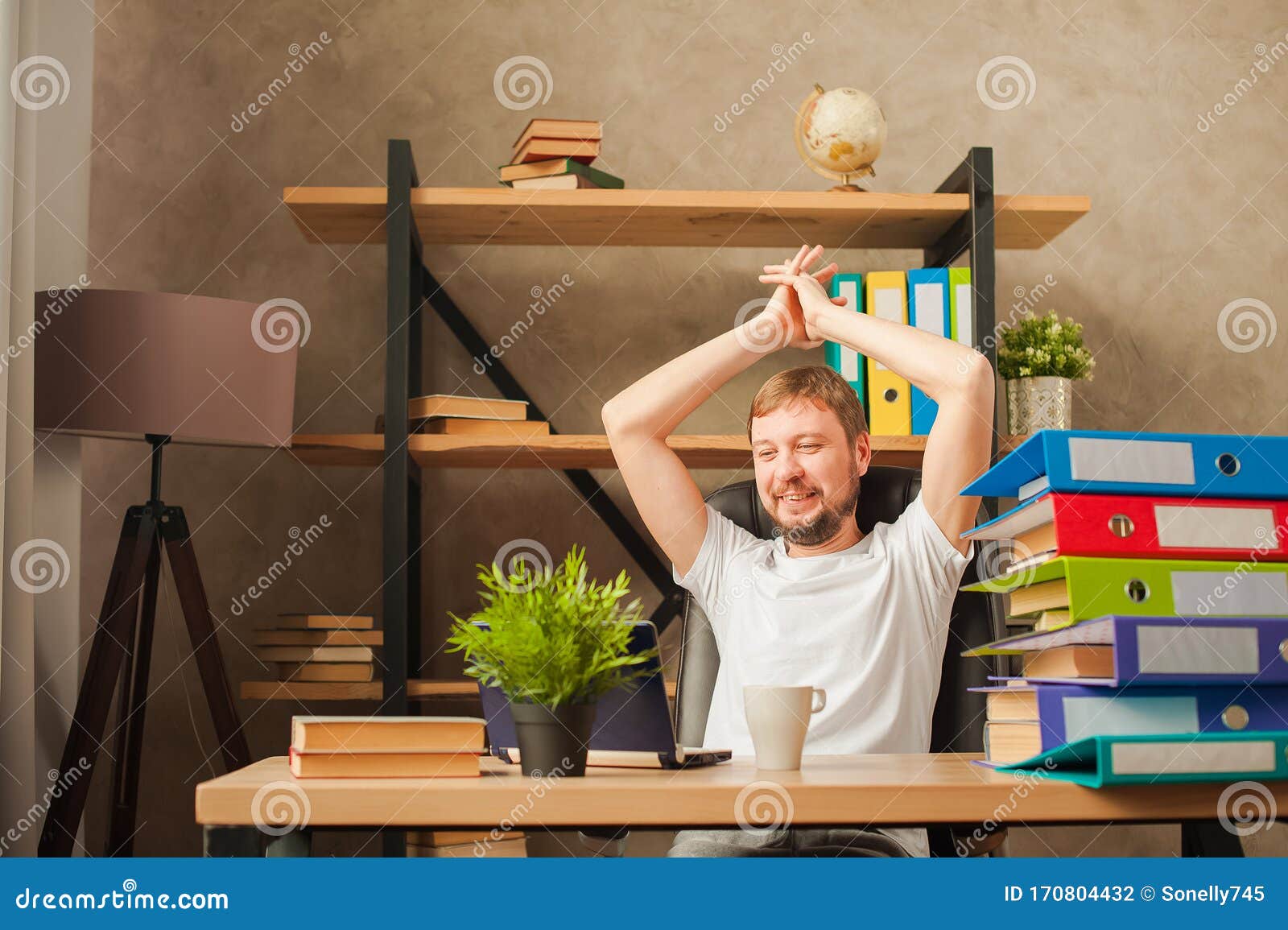 Stack Of Folders Royalty-Free Stock Photography | CartoonDealer.com ...