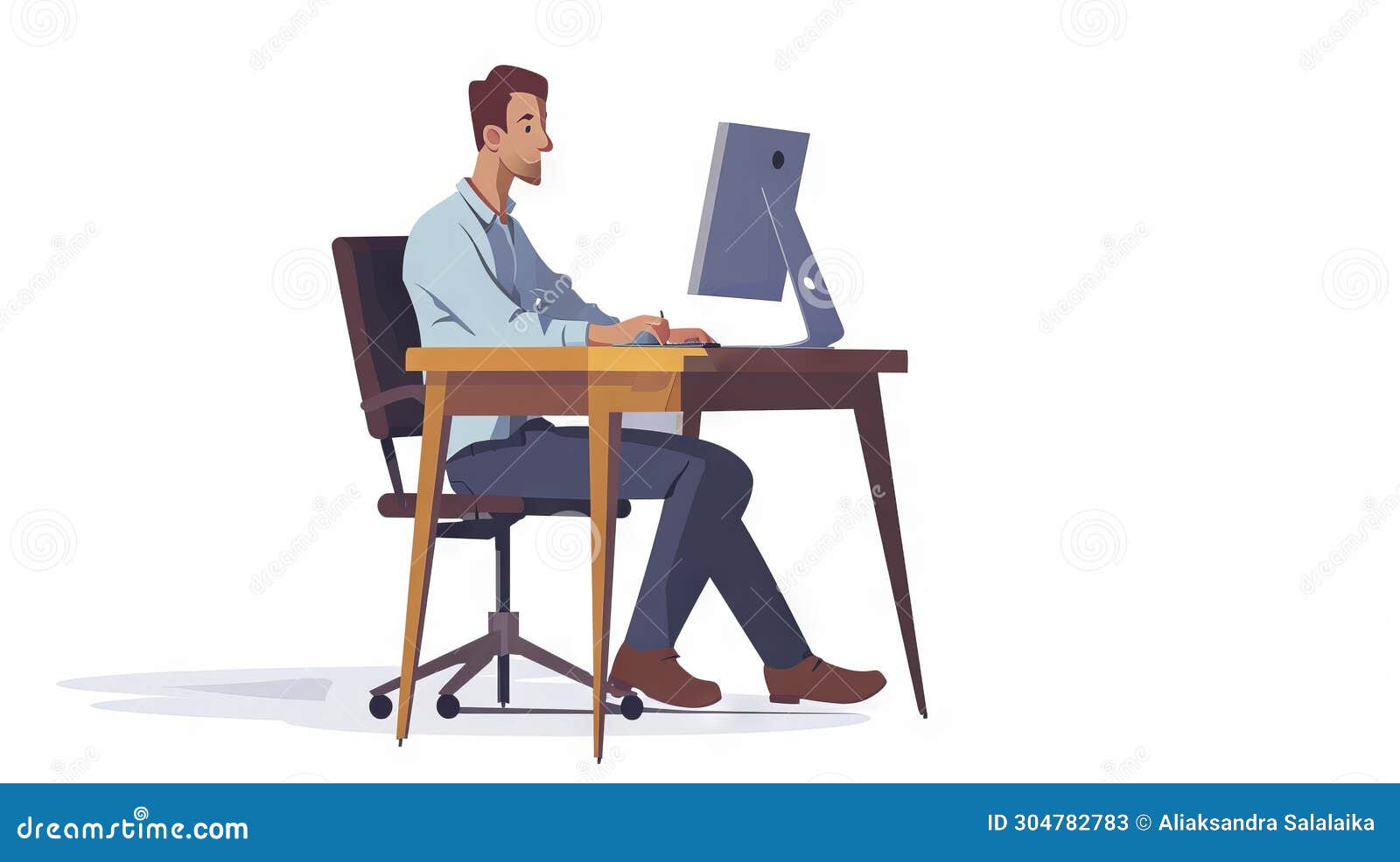 Proper Sitting Posture Involves A Straight Back, Supported Elbows, And ...