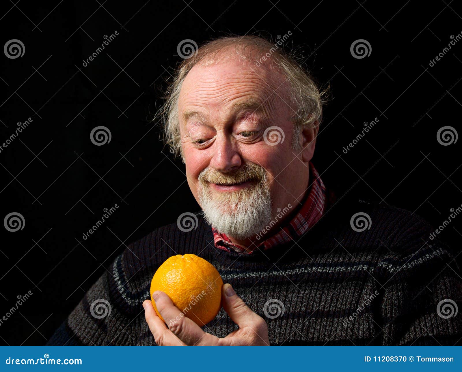 Man with Orange stock photo. Image of fruit, male, orange - 11208370