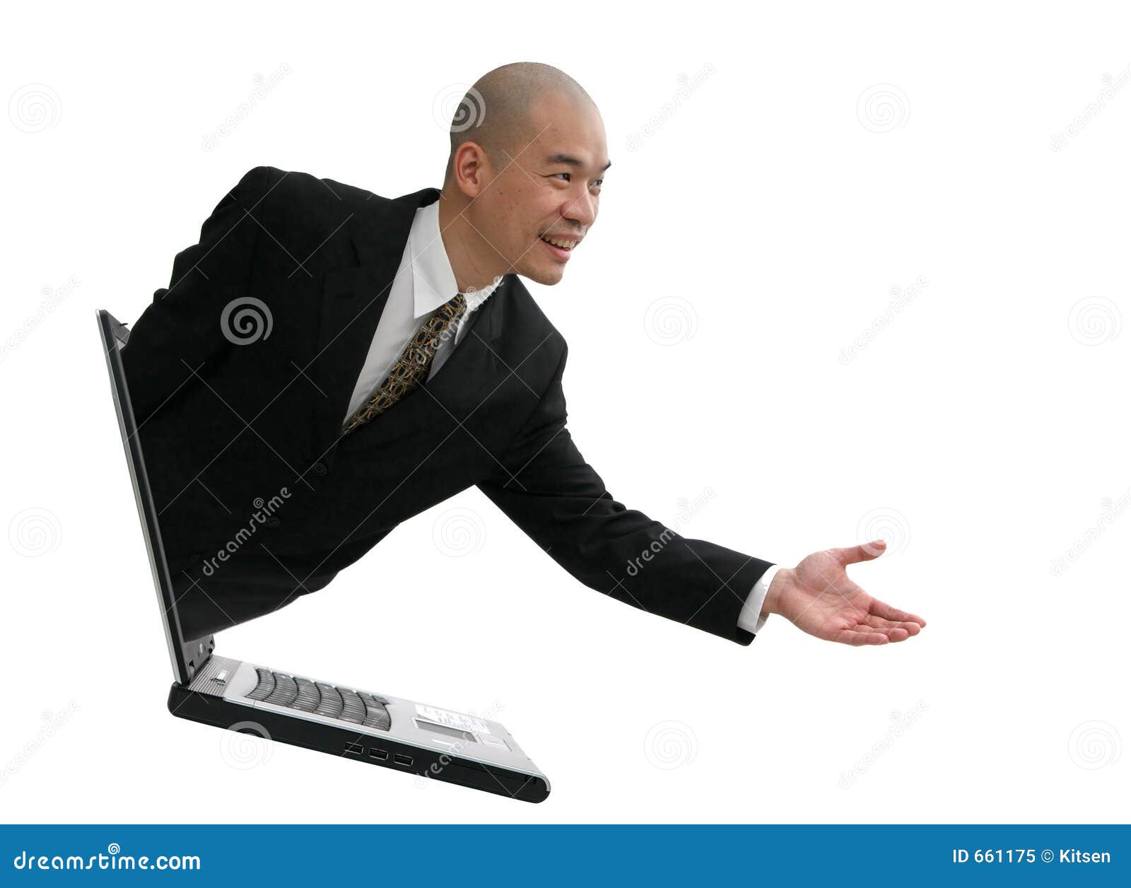 Man out of computer stock image. Image of people, masculine - 661175