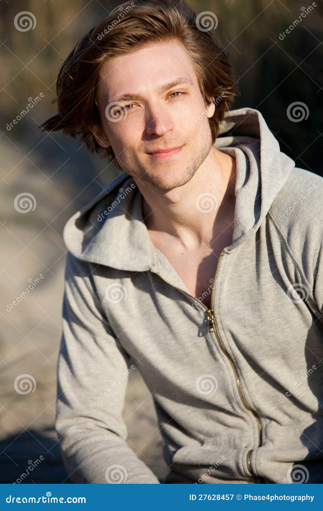 Man outside stock image. Image of expression, male, relaxation - 27628457