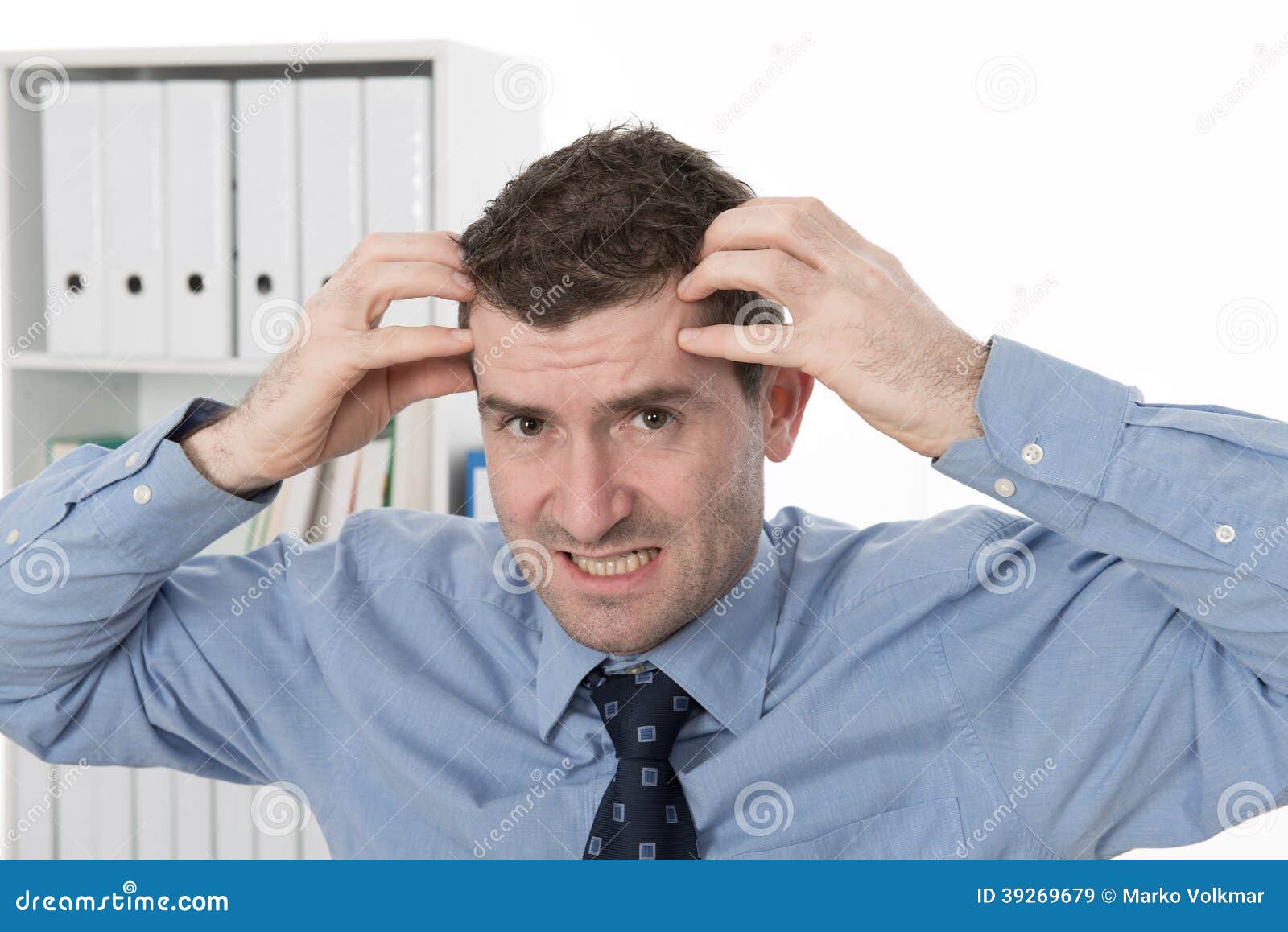 Man is over-worked stock image. Image of office, manager - 39269679