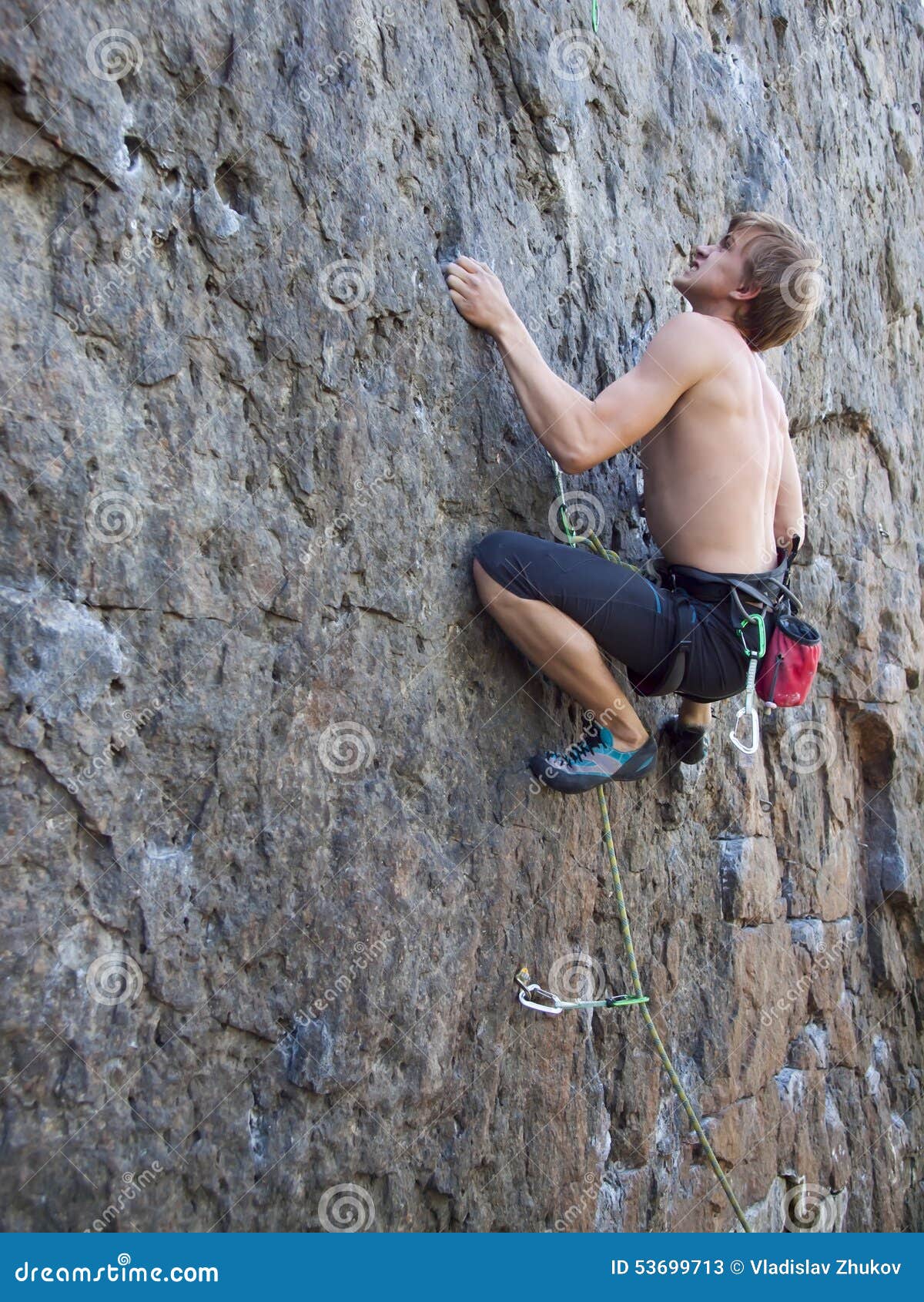 Man overcomes obstacles. stock image. Image of partner - 53699713