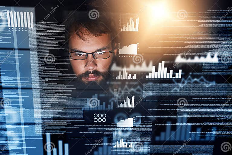 Man, Overlay and Programmer with Coding, Data and Analysis for Cyber Security and Software ...