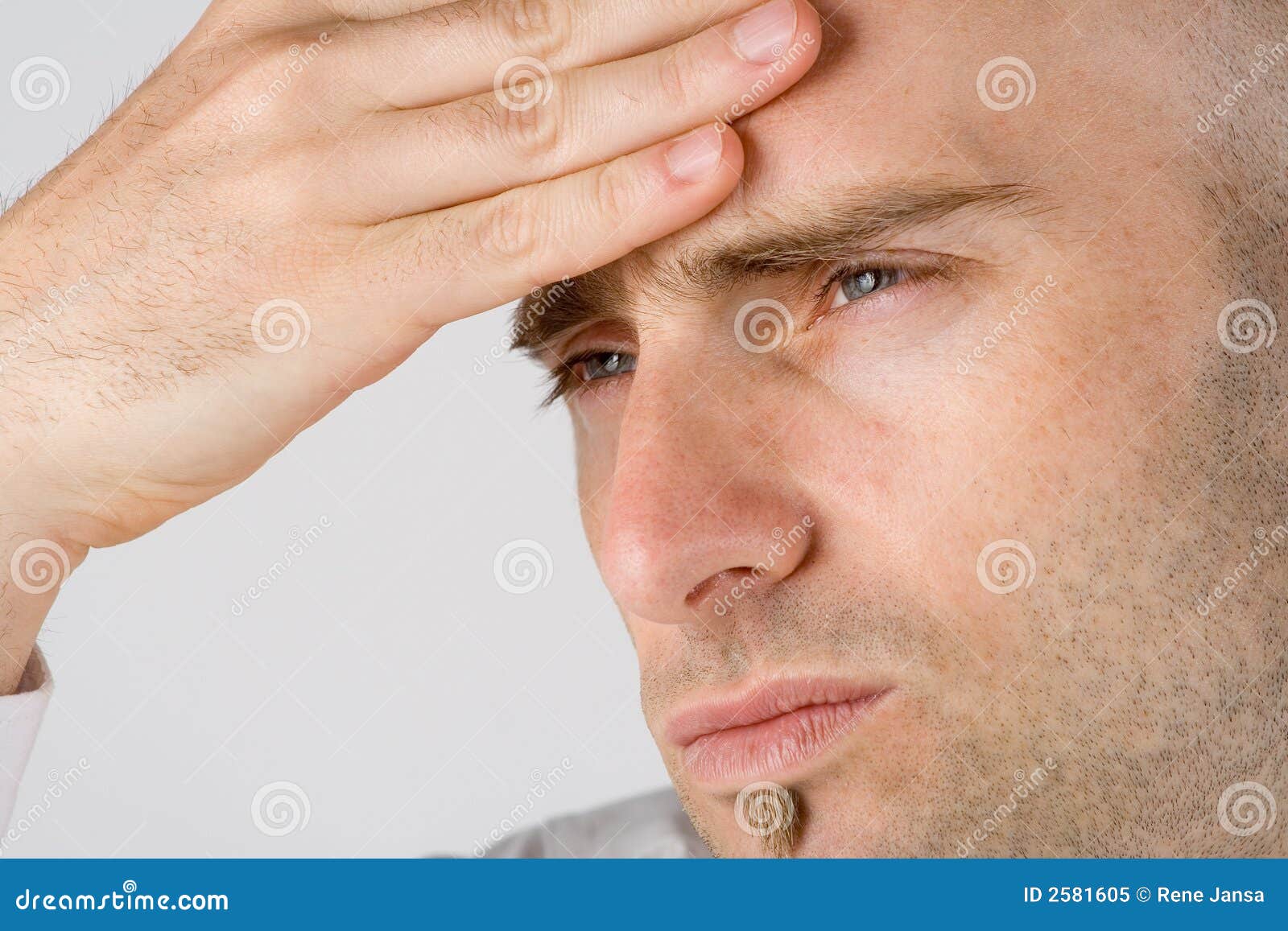 Man in pain stock image. Image of hurt, depression, frustrated - 2581605