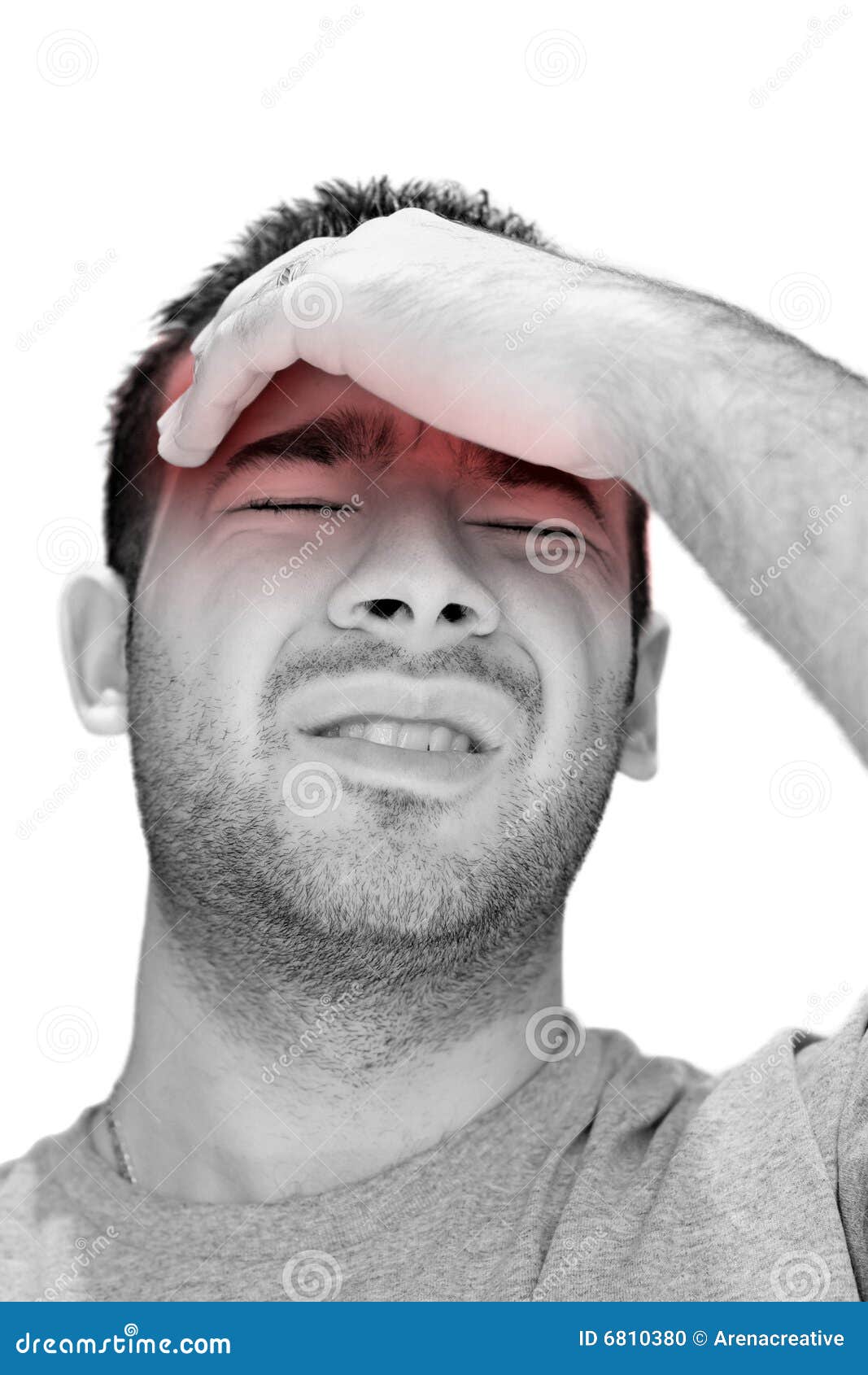 Man in Pain stock photo. Image of health, ache, painful - 6810380