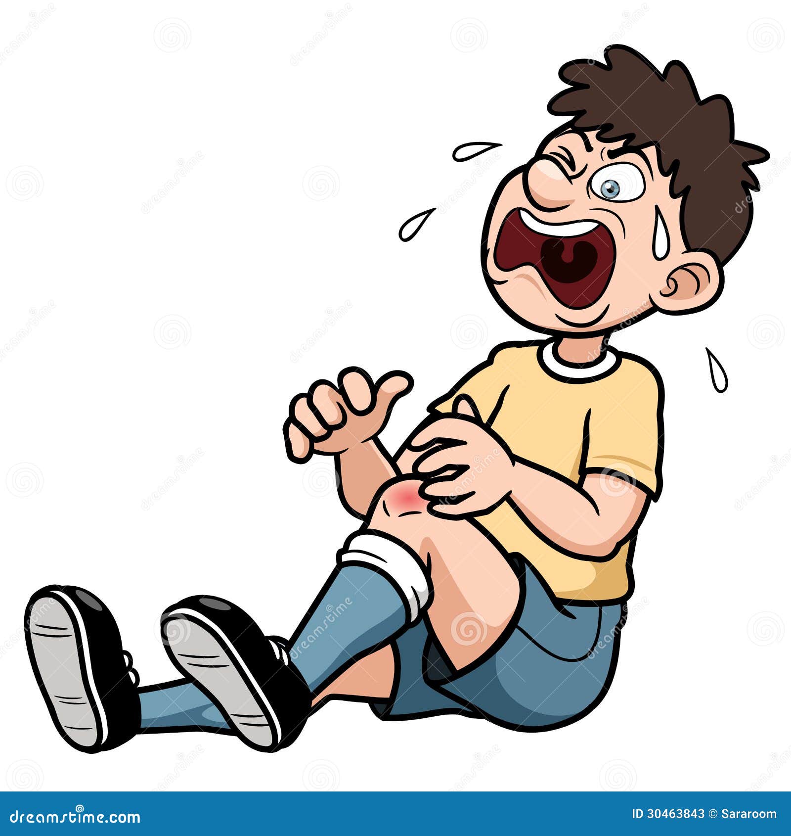 A Man with a Painful Leg Injury Stock Vector - Illustration of medical ... A Man with a Painful Leg Injury Stock Vector - Illustration of medical ...