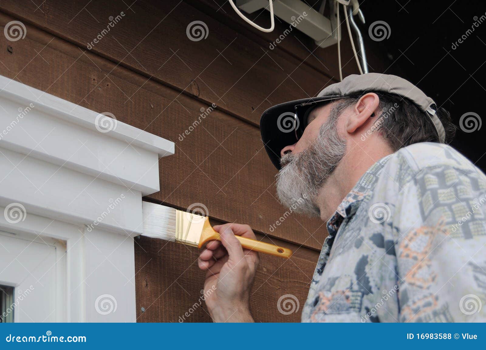 Man Painting stock photo. Image of bright, male, human - 16983588