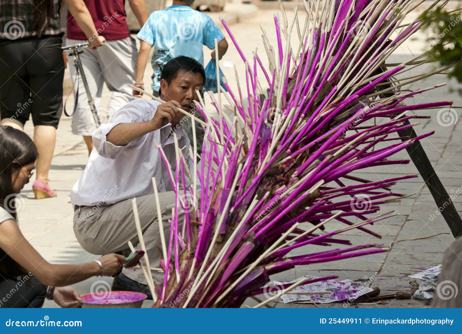 Man Painting Torch editorial photo. Image of paint, torches - 25449911