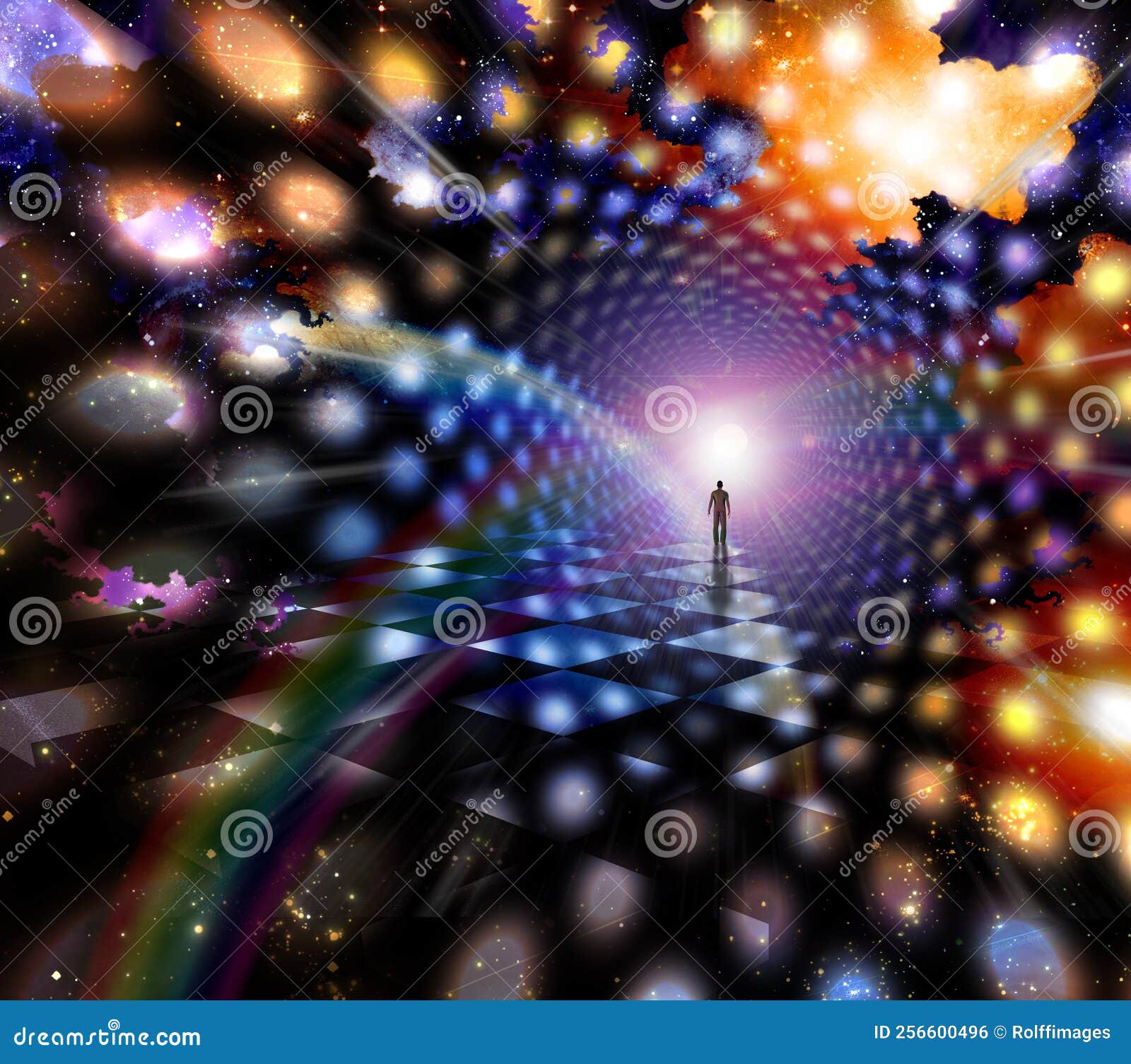 Man path journey stock illustration. Illustration of mood - 256600496