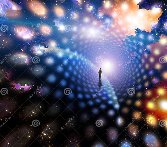 Man path journey stock illustration. Illustration of concept - 135912190