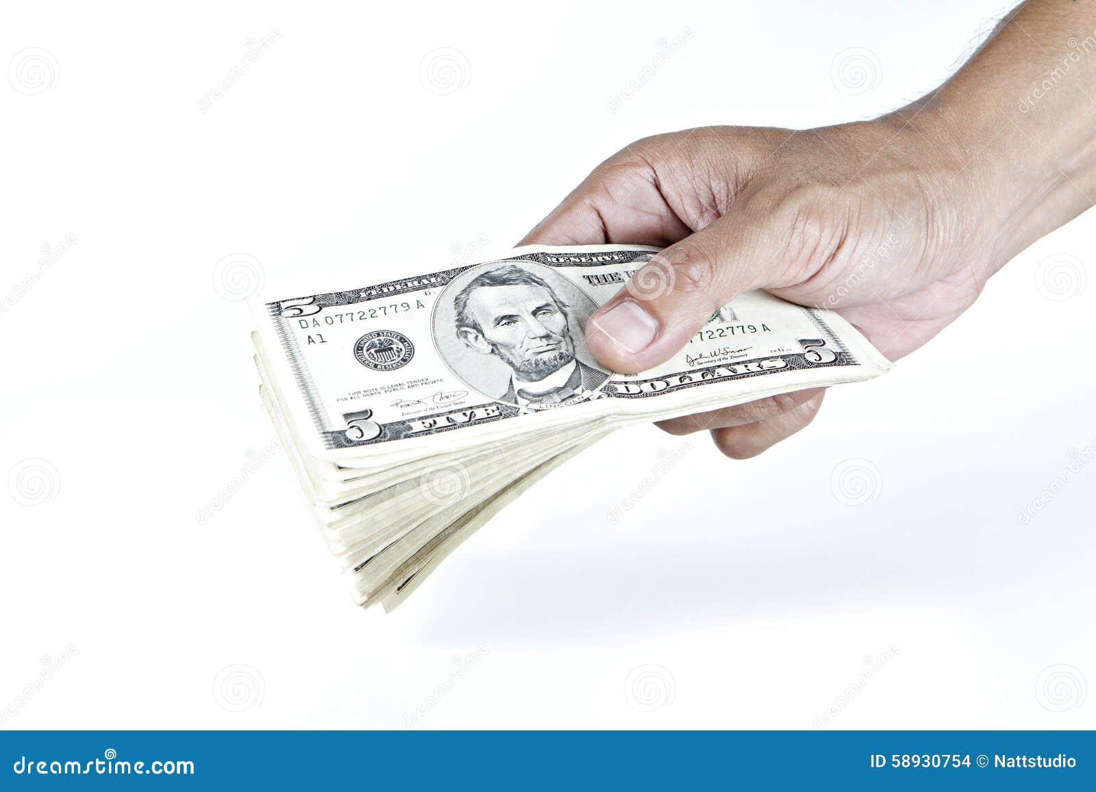 Man Paying money stock photo. Image of investment, debt - 58930754