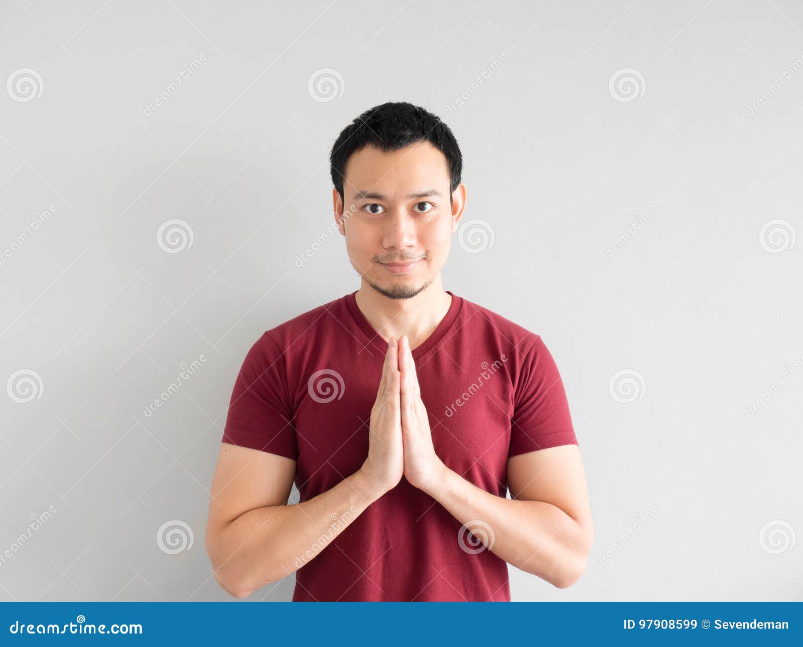 Man is paying respect. stock image. Image of formal, person - 97908599