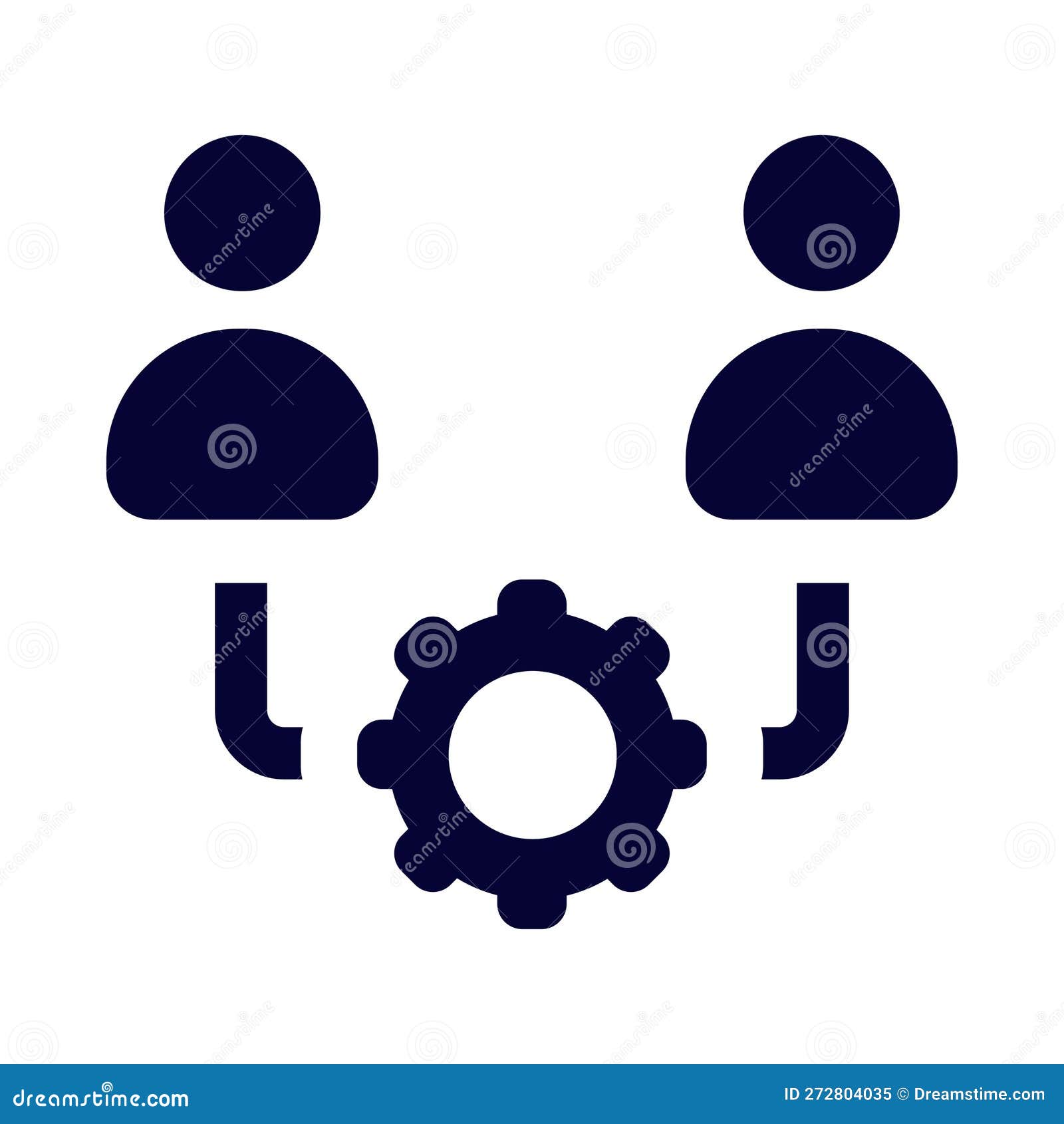 Man, People, Gear, Management, Business Stuff Management Icon Stock ...