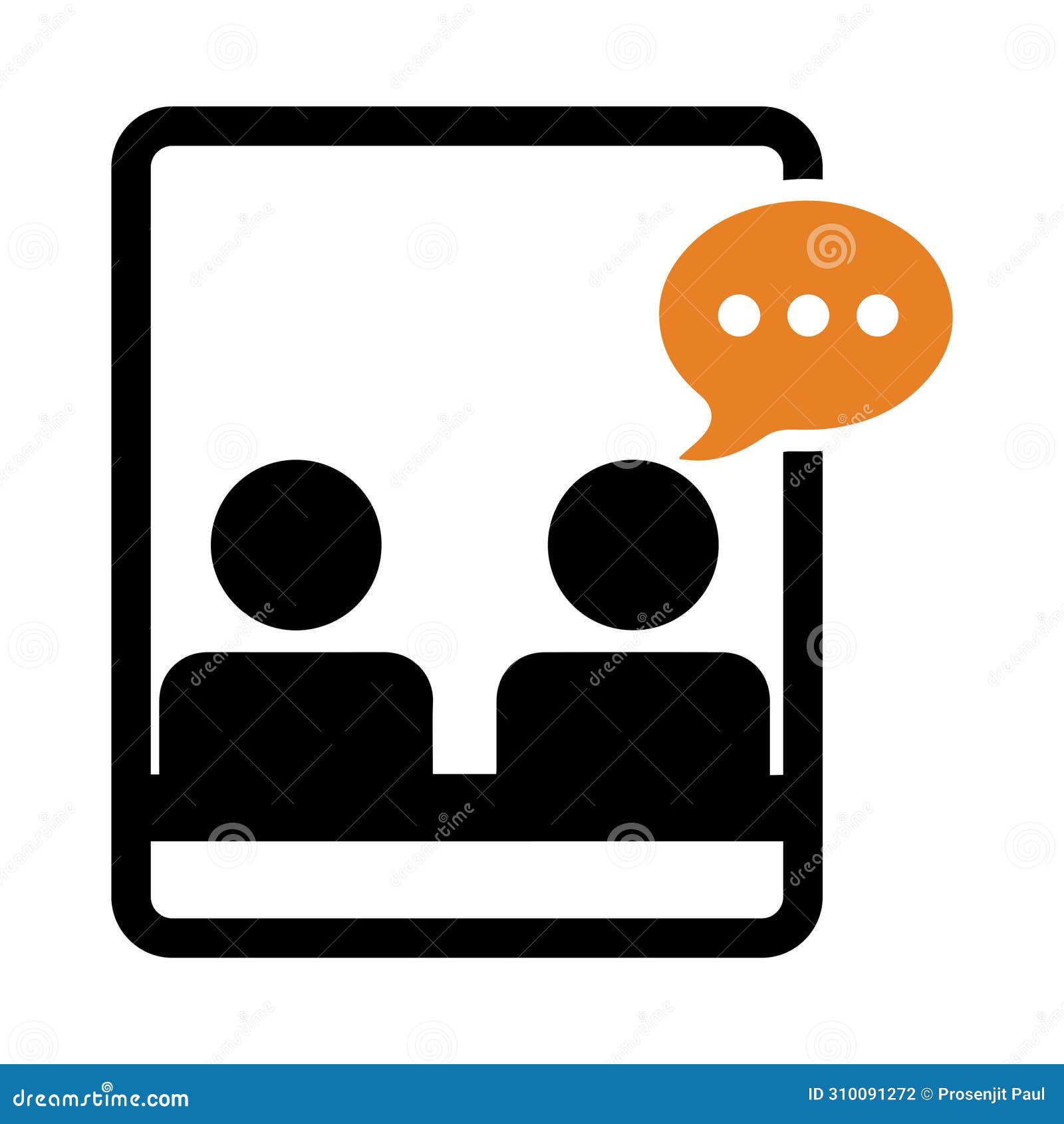 Man, People, Phone, Talking, Man Talking Group Call Icon Stock Vector ...