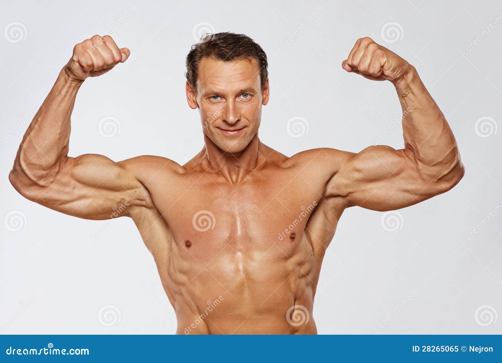 Man with perfect body stock image. Image of abdominals - 28265065