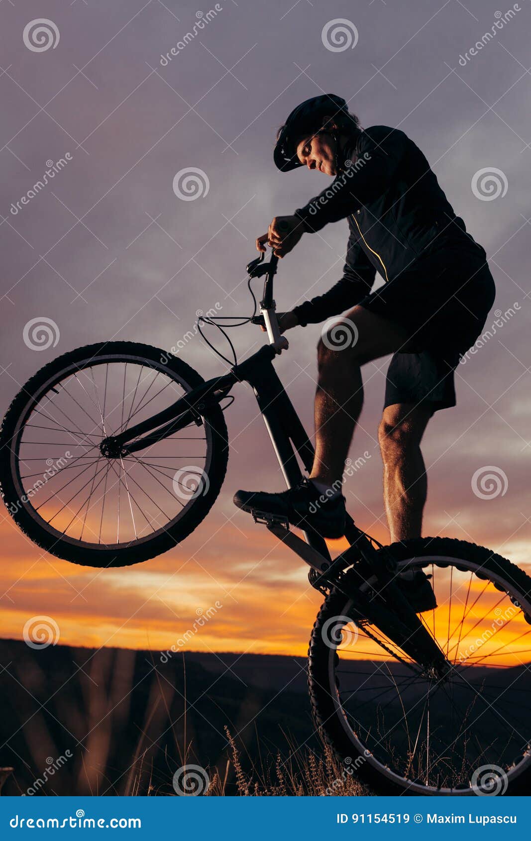 Man Performing a Balance Trick Stock Image - Image of sport, dangerous ...
