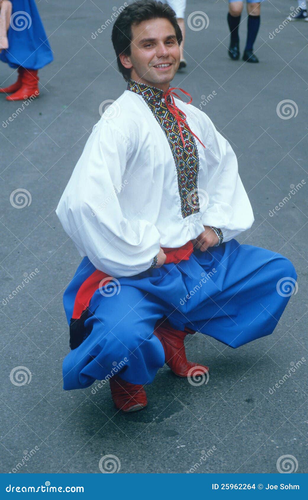 A Man Performing a Slavic Dance, Editorial Stock Image - Image of ...