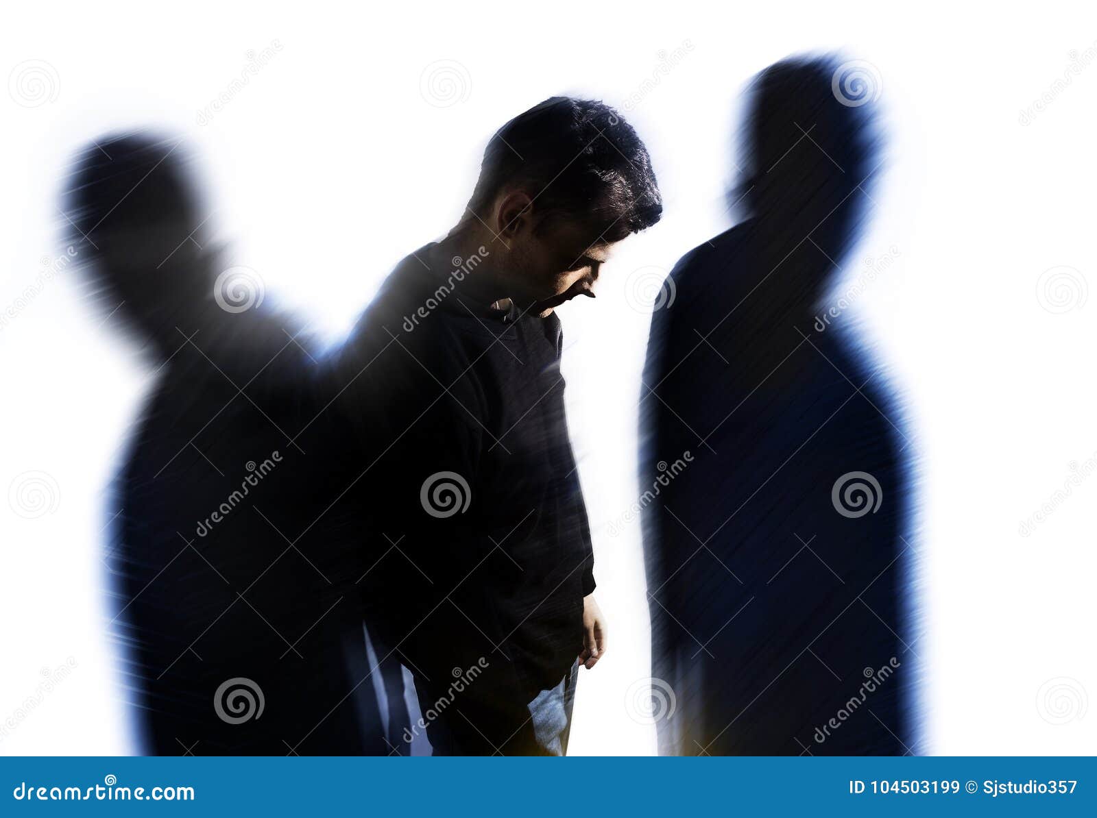 Man With Personality Disorder, Multiple Exposure. Collage Stock ... Man With Personality Disorder, Multiple Exposure. Collage Stock ...