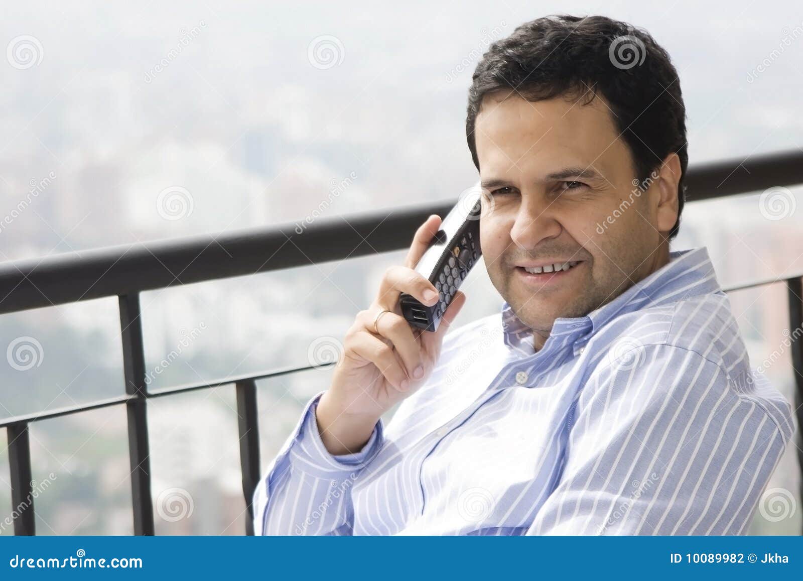 Man on phone stock photo. Image of beautiful, appointment - 10089982