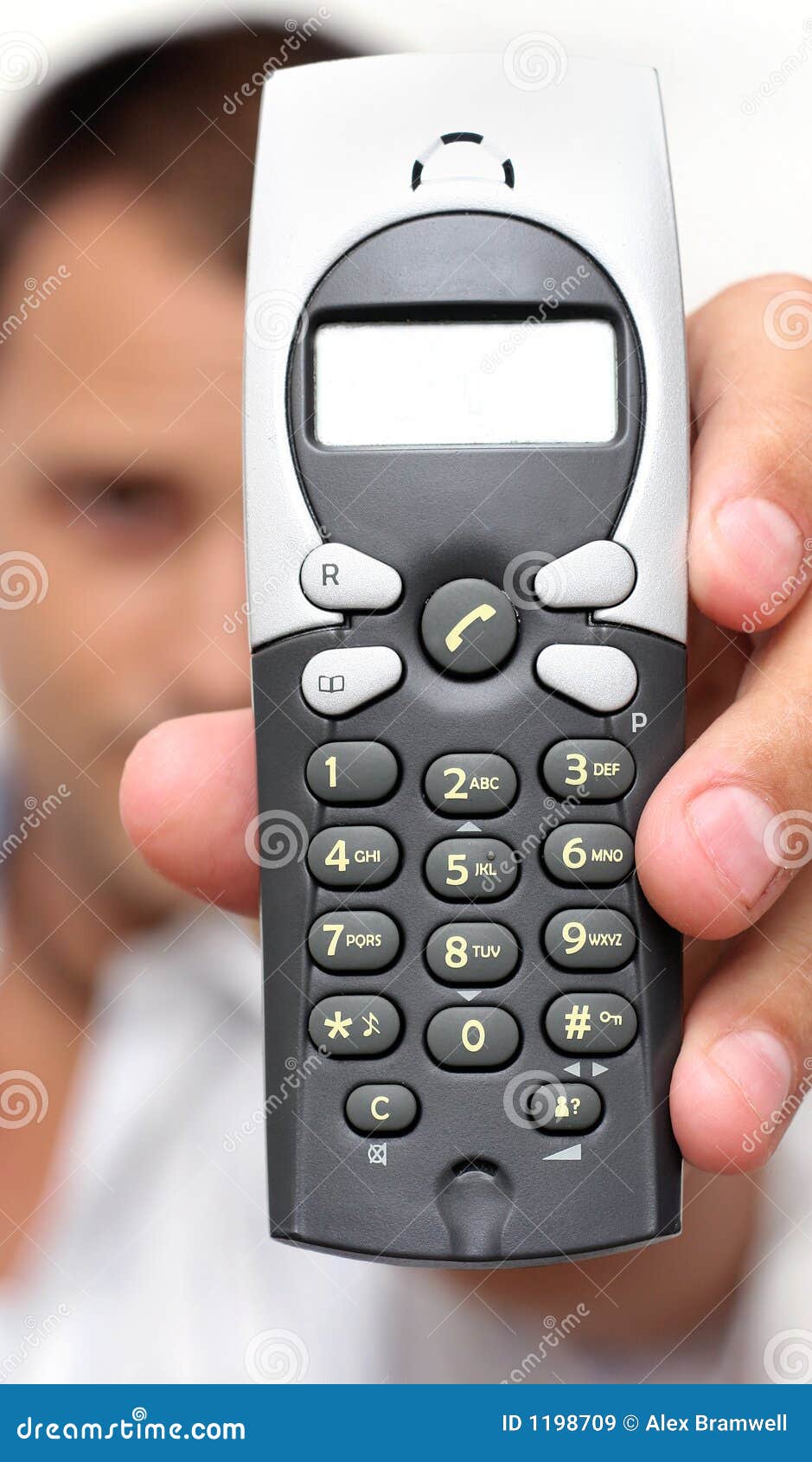 Man and Phone stock image. Image of confident, professional - 1198709