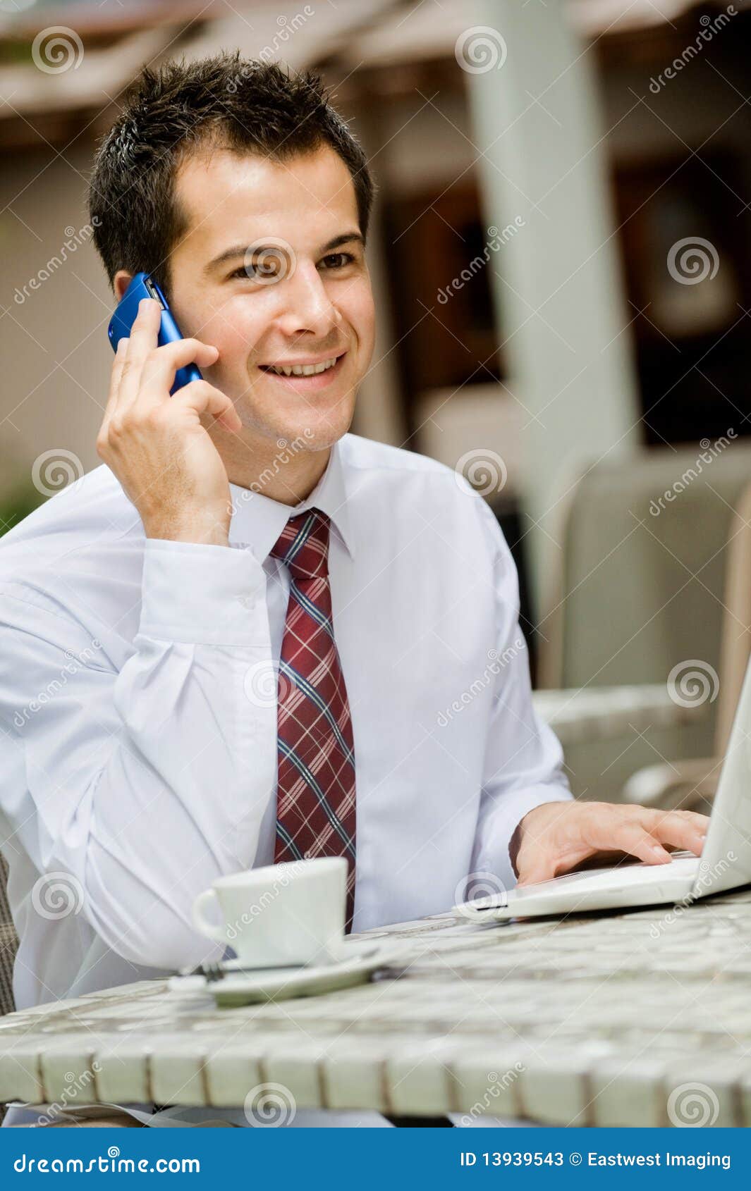 Man with Phone stock image. Image of adult, professional - 13939543