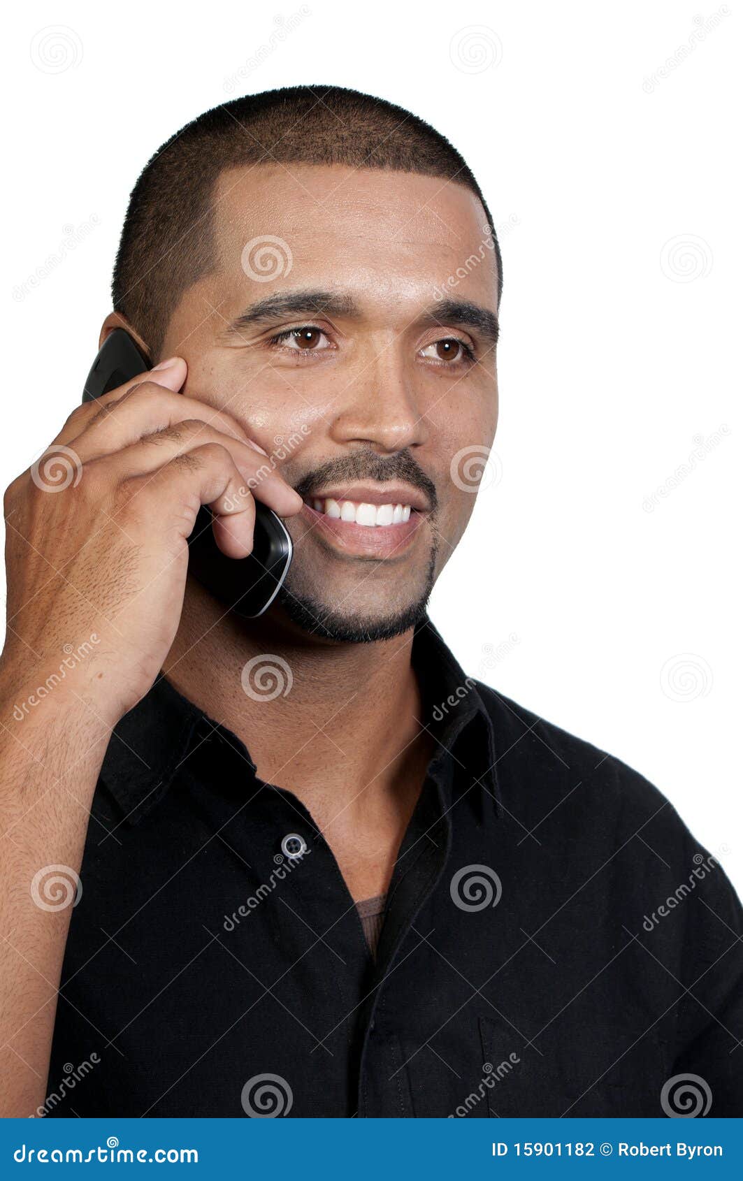 Man on the Phone stock photo. Image of cellular, communications - 15901182