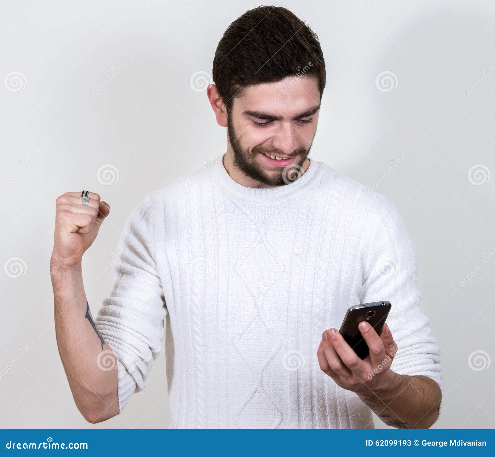 Man with phone stock image. Image of speak, hold, modern - 62099193
