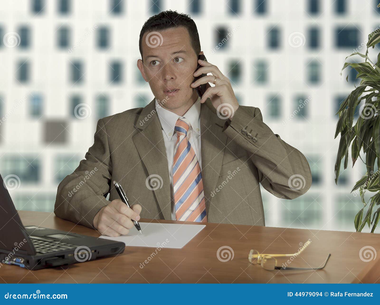 Man on phone stock photo. Image of businessman, service - 44979094