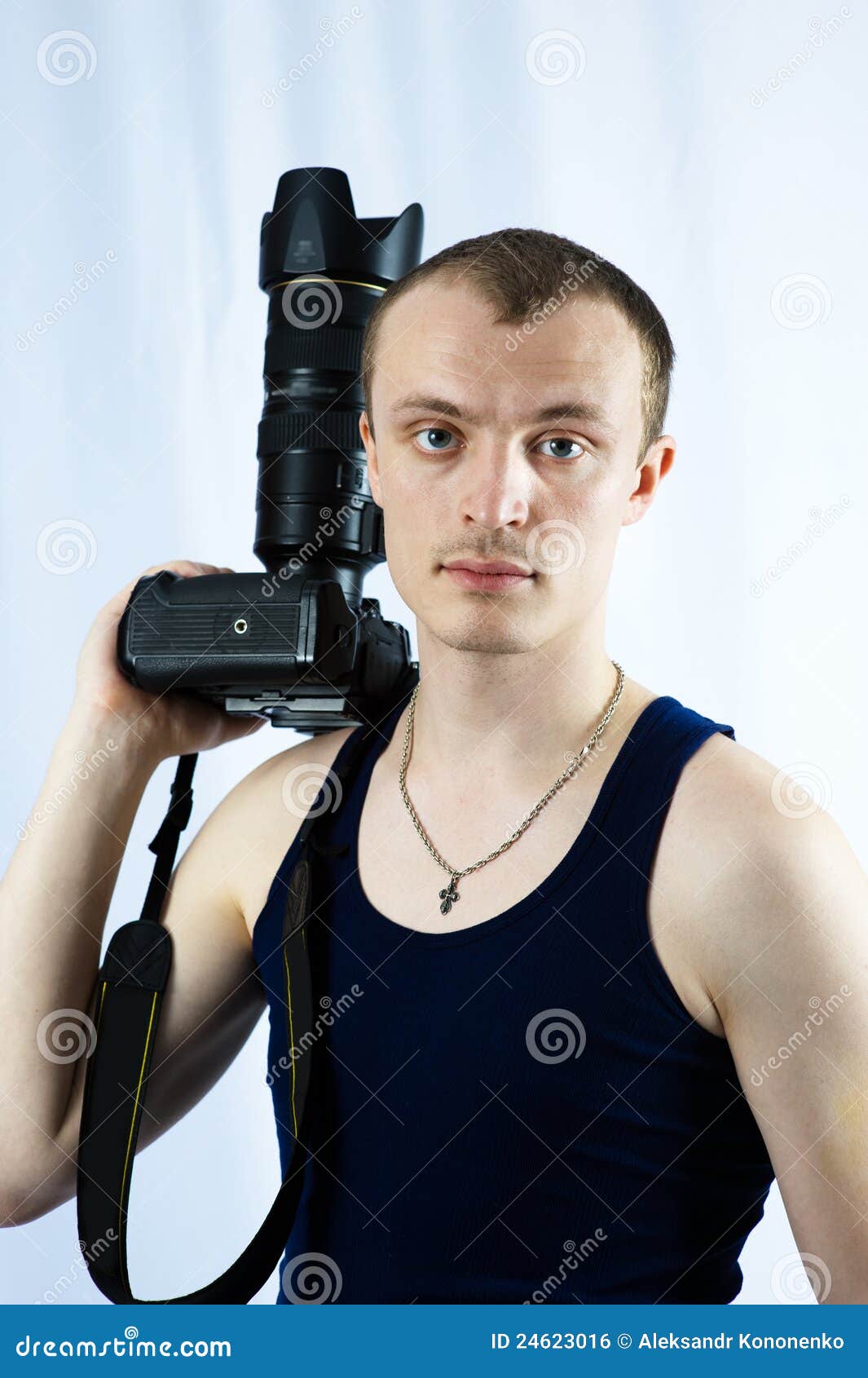 Man photographer stock photo. Image of figure, style - 24623016