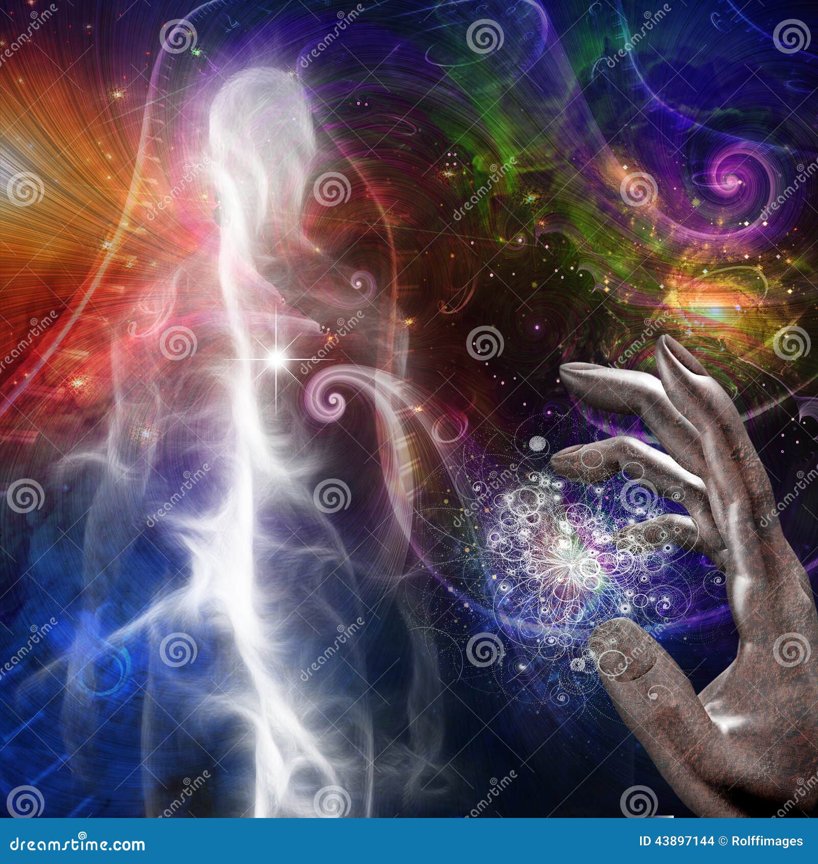 Man and physics stock illustration. Illustration of flow - 43897144