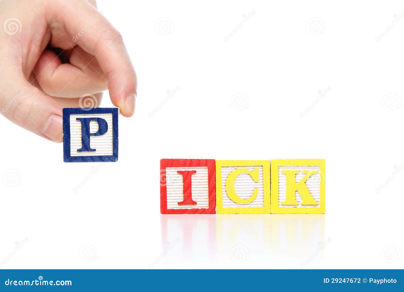 Man pick word stock photo. Image of hold, speaking, education - 29247672