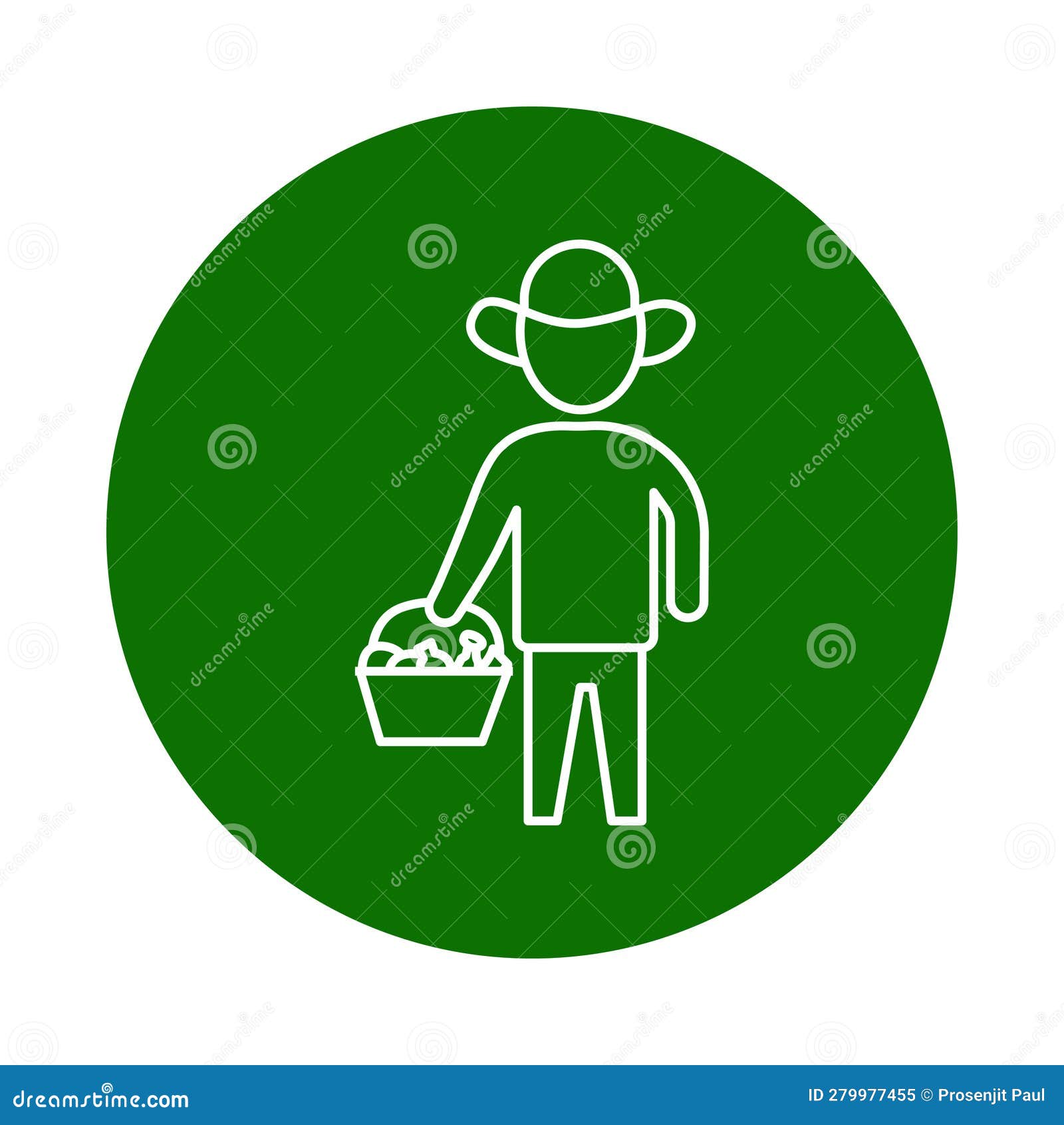 Man, Plant, Farmer, Tree, Bag, Man Tree Caring Icon Stock Vector ...