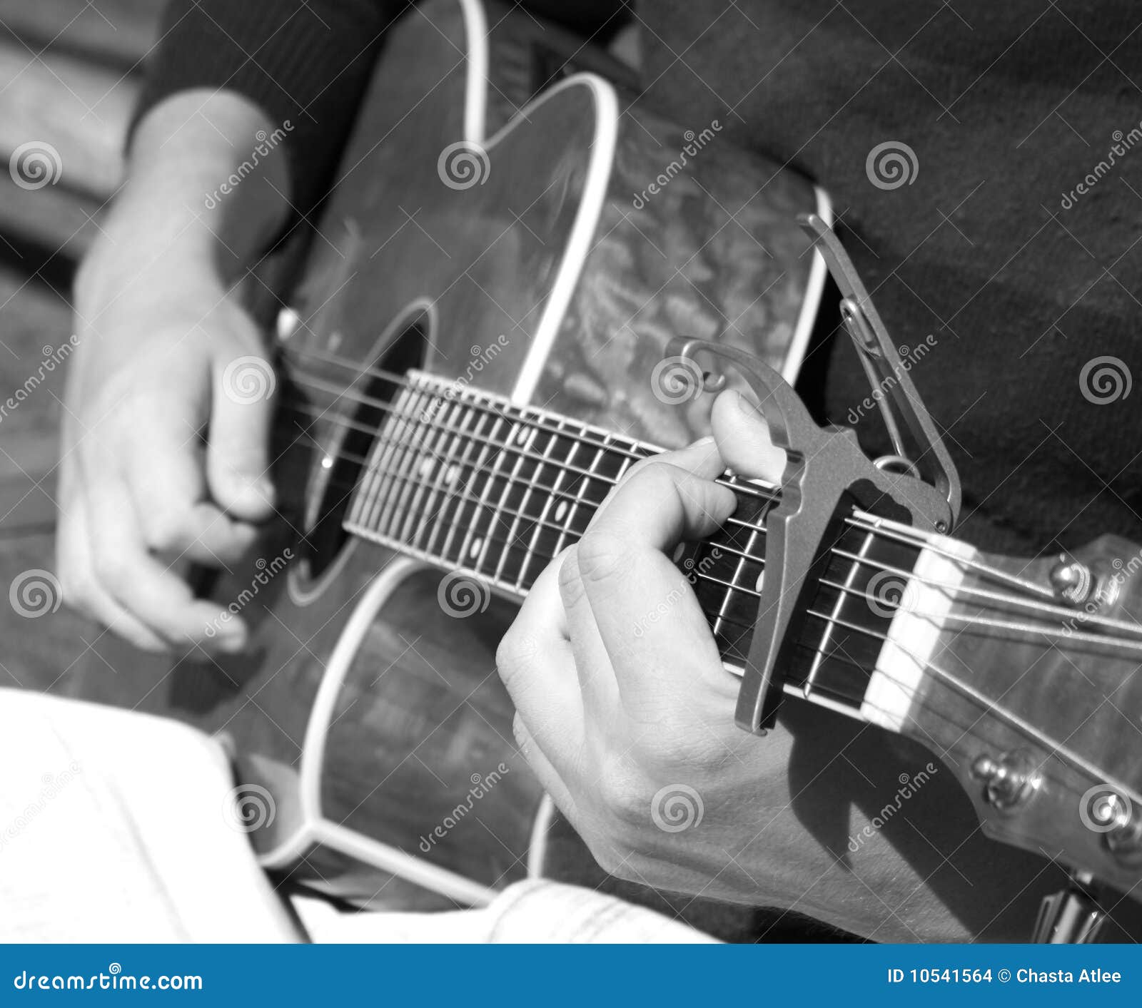 Man Playing Acoustic Guitar Stock Photo - Image of band, guitar: 10541564